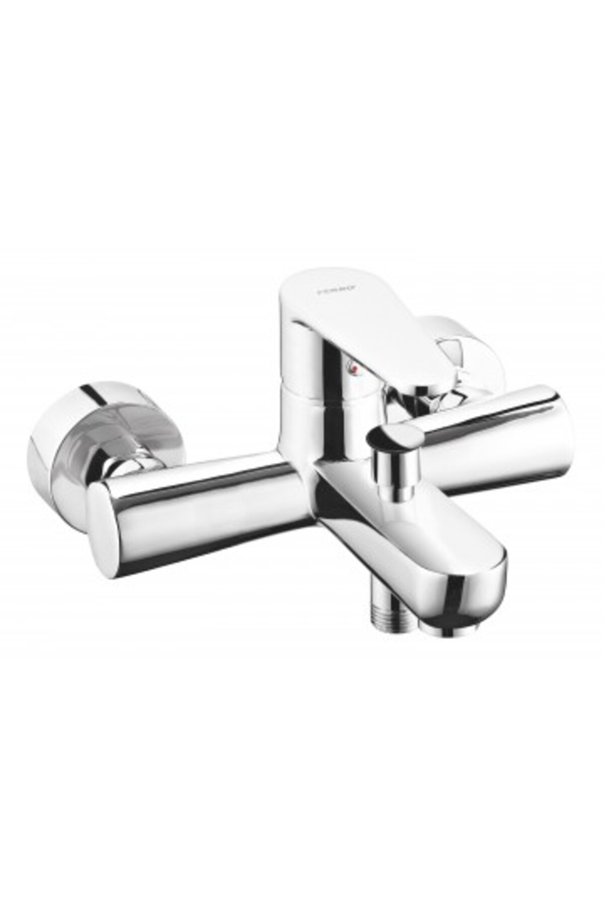 FERRO Wall-mounted bath-shower faucet Algeo, chrome- Trendyol