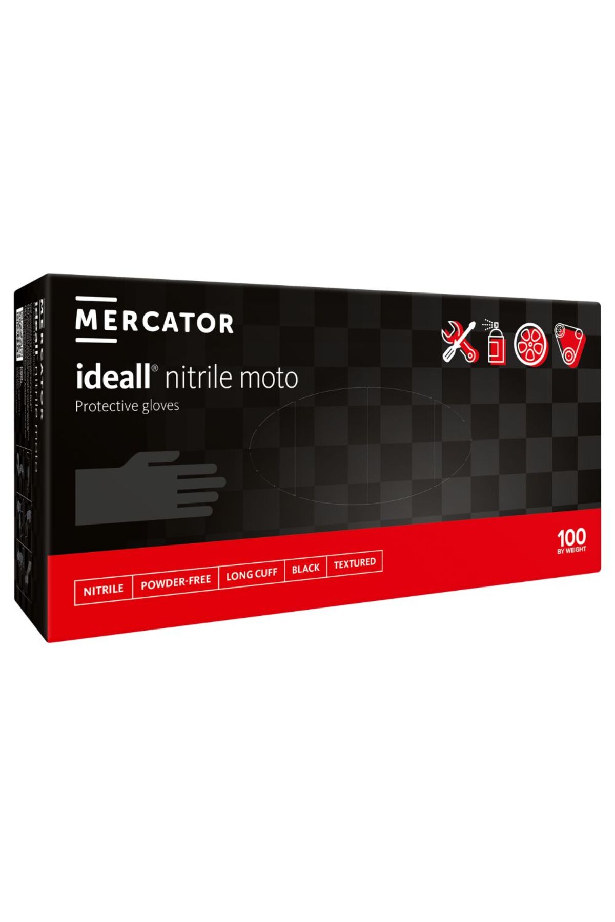 Mercator Manusi de protectie pentru mecanici cu manseta lunga Ideall ...