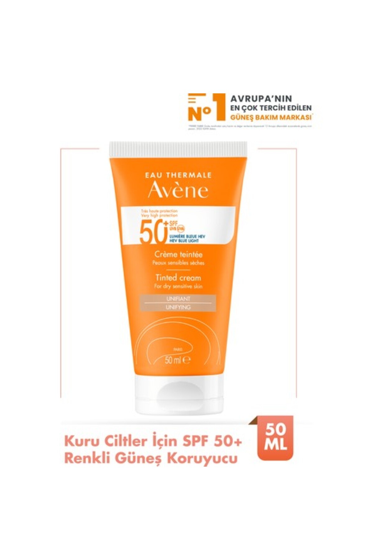 Avene Ultra Broad Spectrum Tinted Spf50+ Cream 50 Ml - Fiyatı, Yorumları
