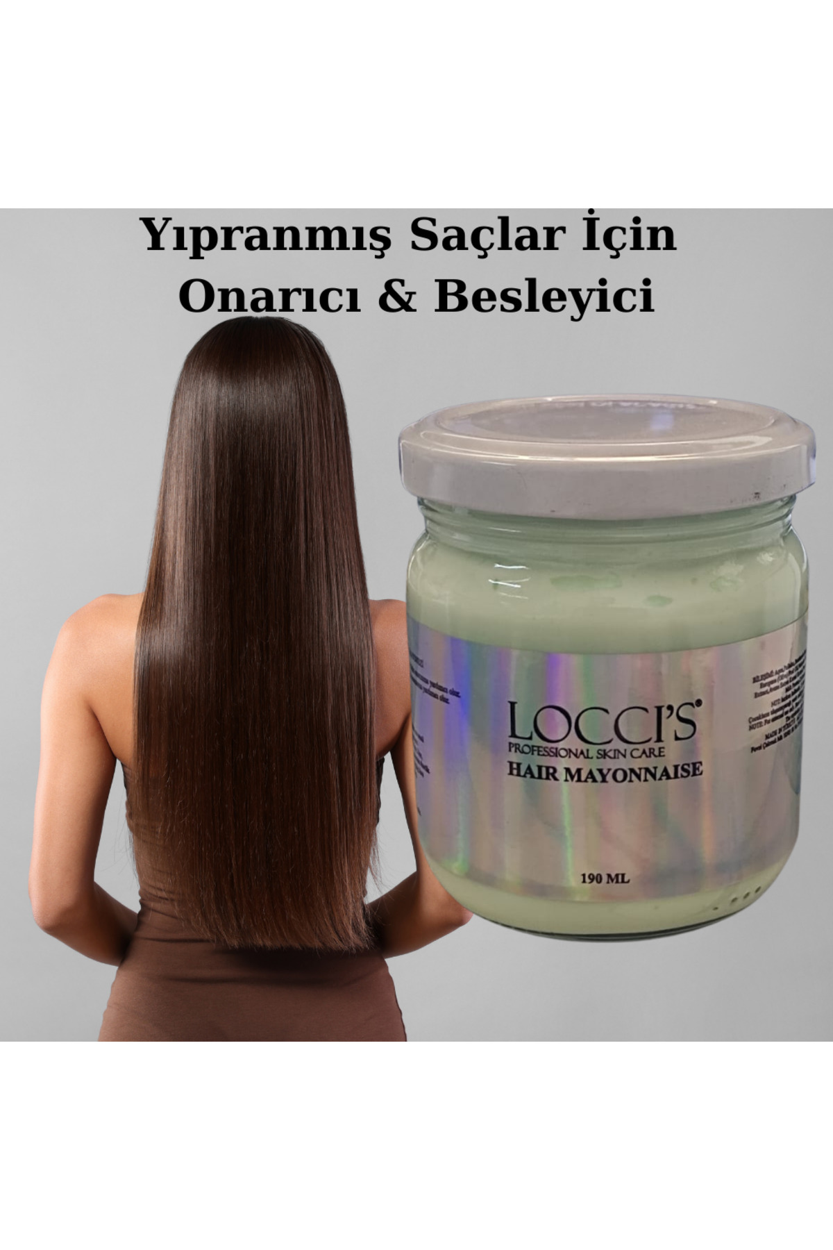 loccis Locci's Saç Mayonezi 7 Çeşit Yağ İçeren Besleyici Kolojen ...