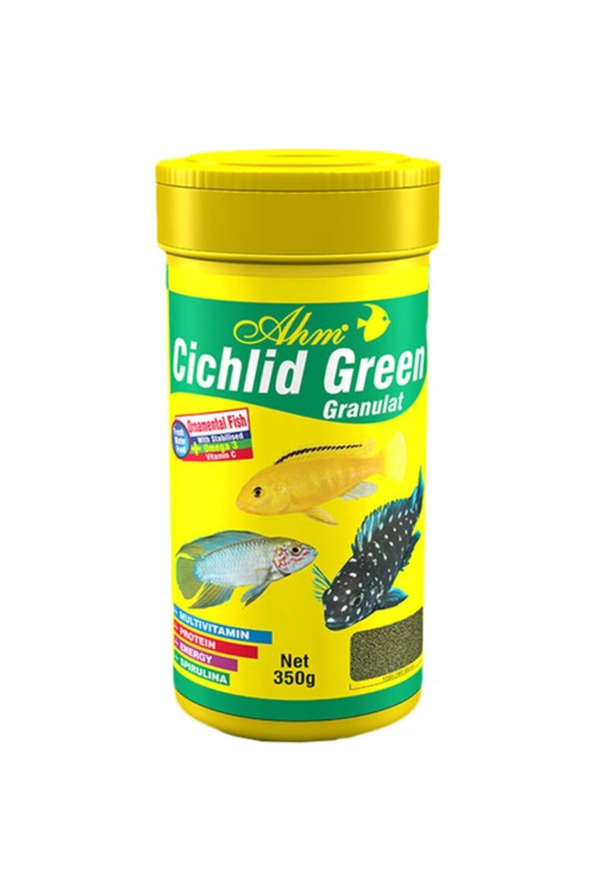 Ahm Cichlid Green Granulat 100 ml Skt:11/2027 - Fiyatı, Yorumları