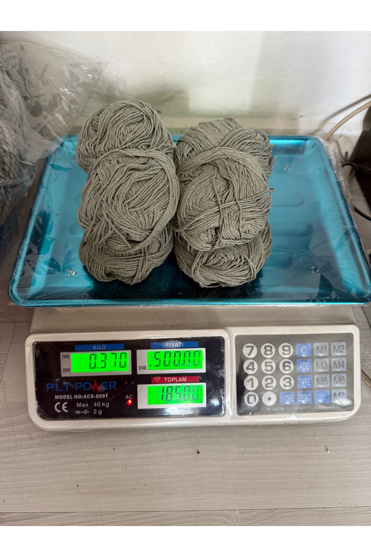 SÜSLÜTASARIM Koton ip (yeşil)(370 gram) - Fiyatı, Yorumları