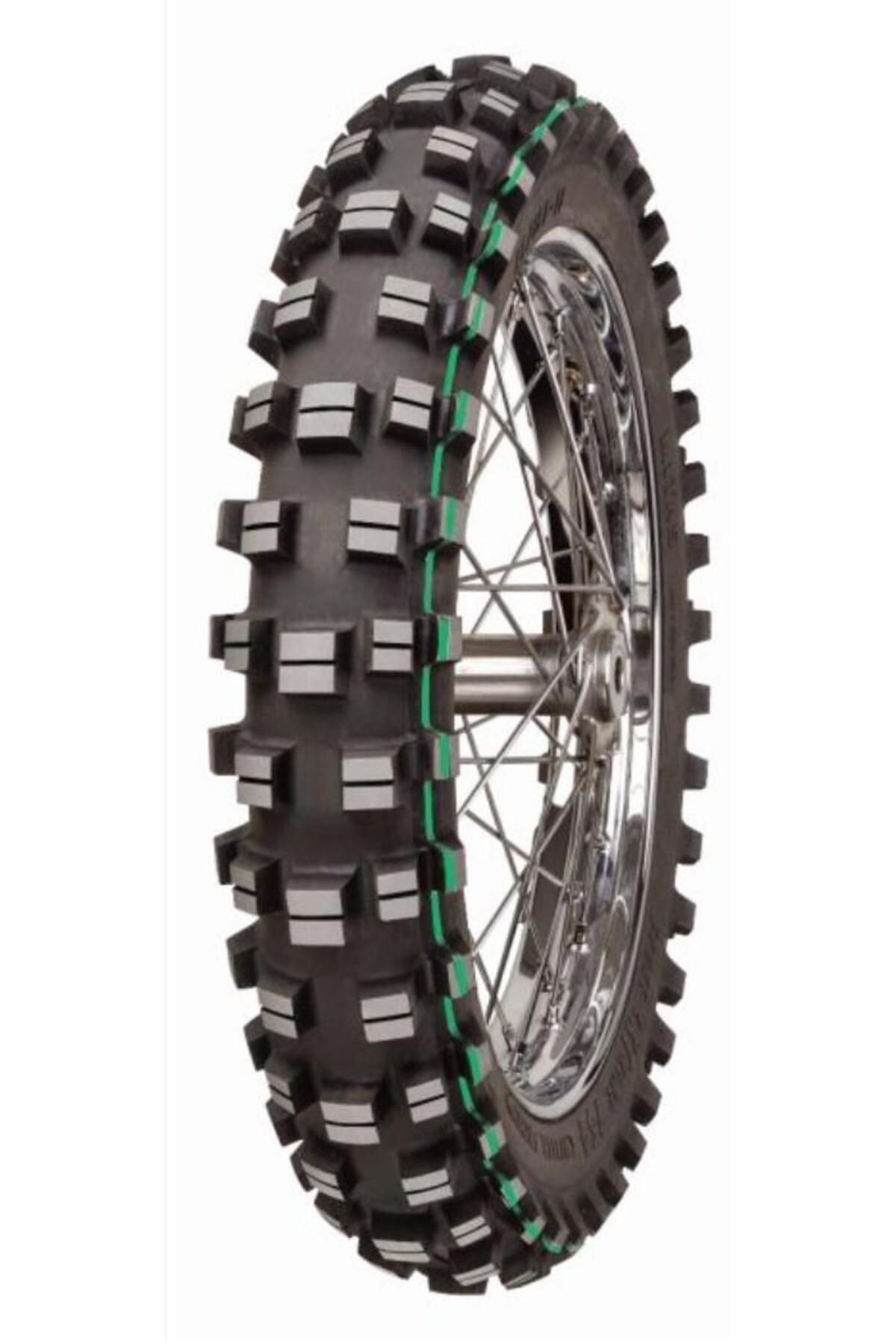 Mitas Husqvarna FE 350 120/90-18 Xt-754 Extreme Arka Lastik Yeşil Çizgi ...