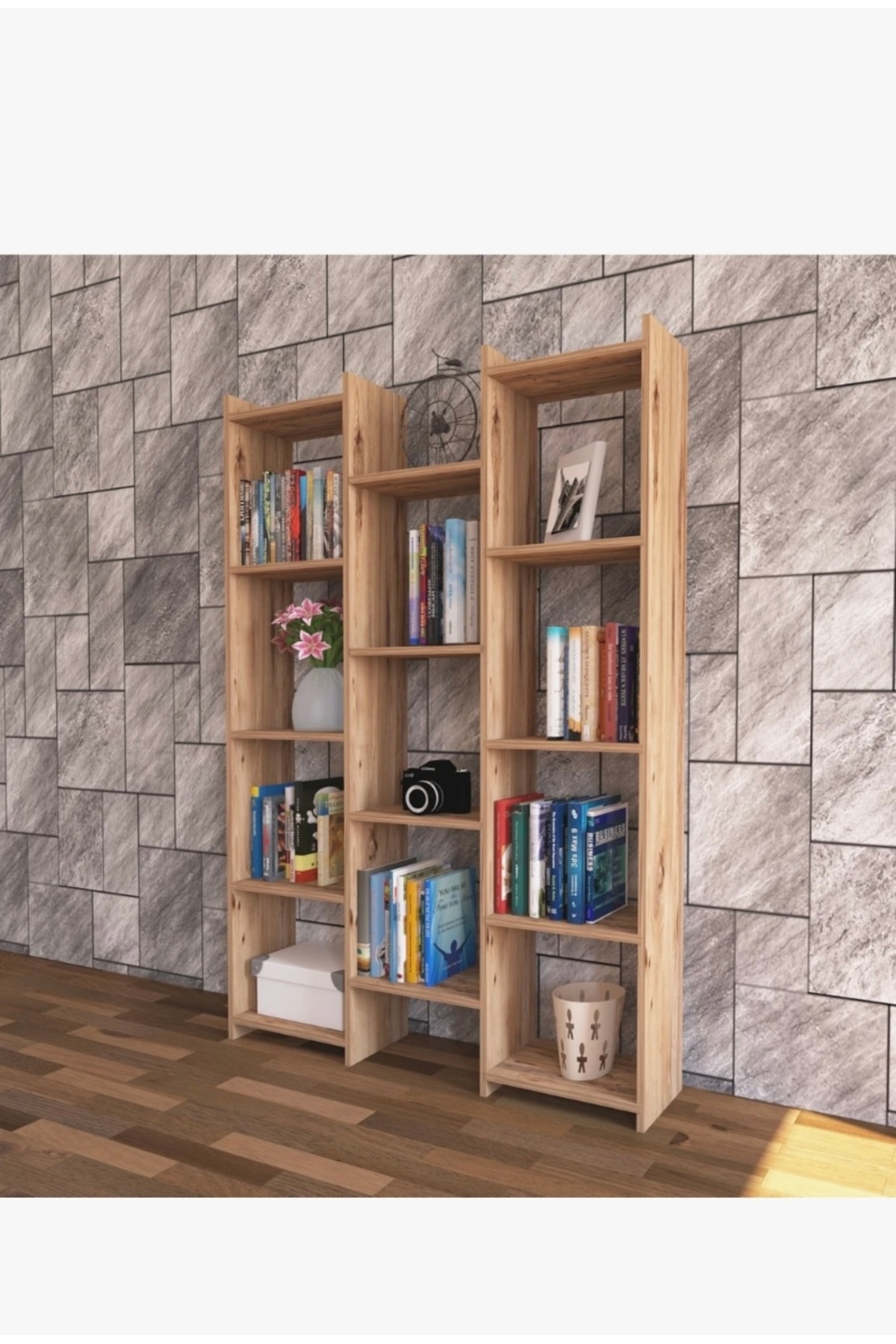 Home %100 MDF ZEN FİX KİTAPLIK - Fiyatı, Yorumları