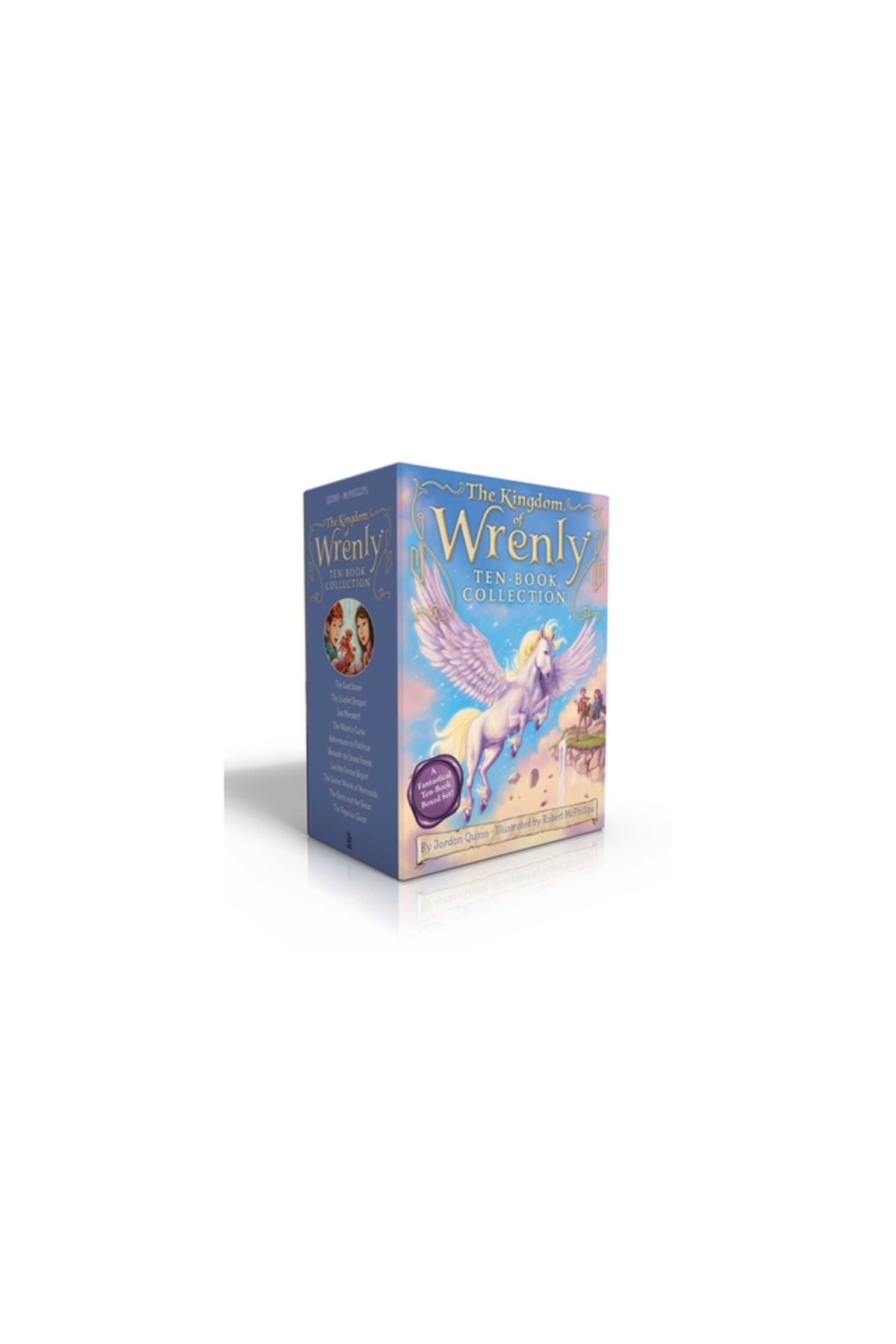 Little Simon The Kingdom of Wrenly Ten-Book Collection: The Lost Stone ...