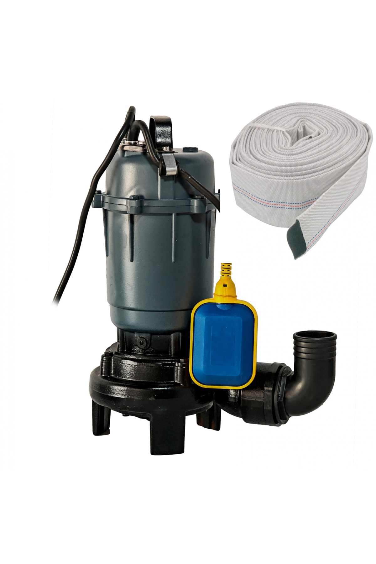 DDT dirty water pump, external chopper and float, 2600 W, 12 mc/h, 12m ...