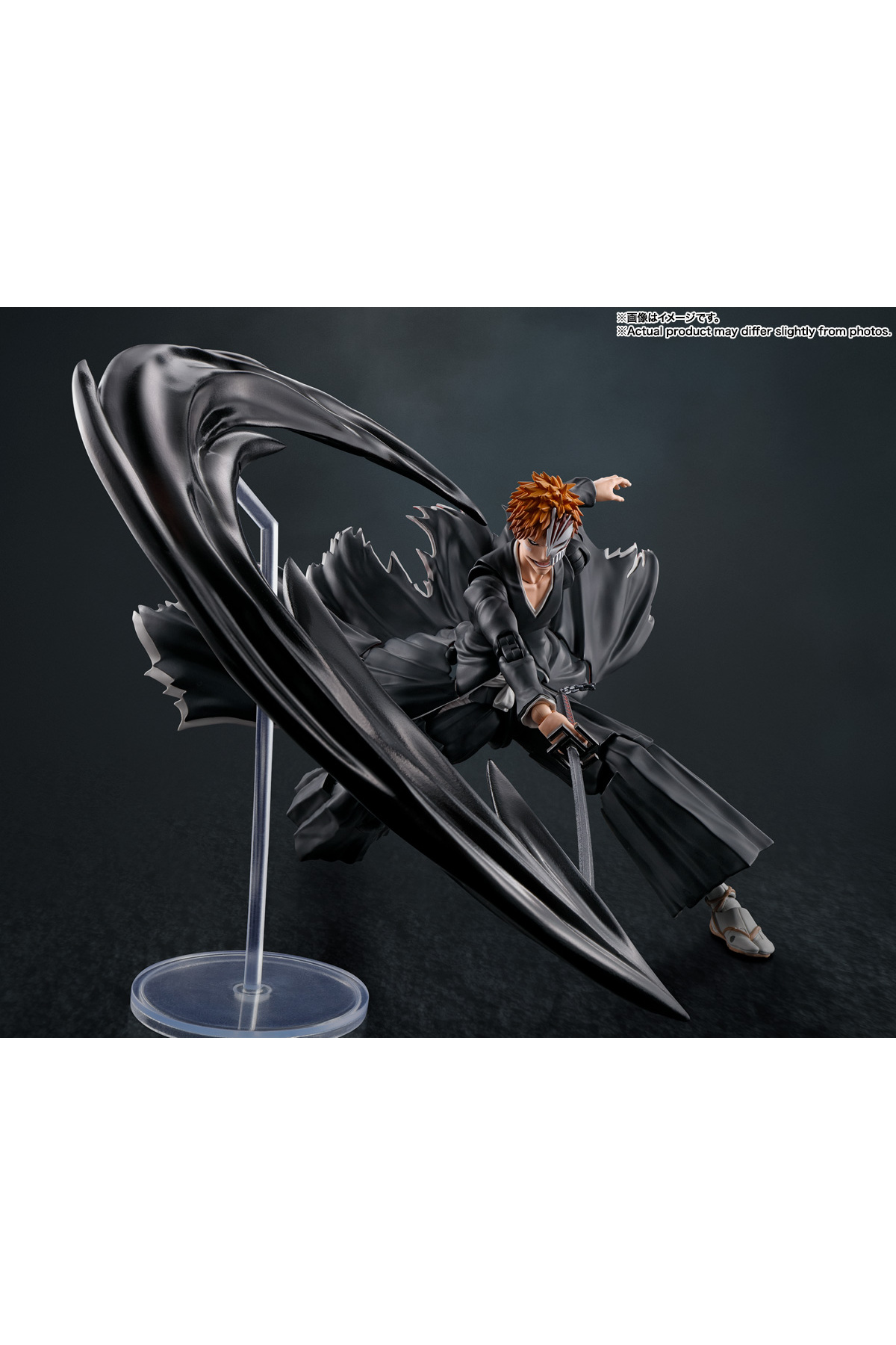 BANDAI S.H.Figuarts Ichigo Kurosaki -Getsuga Tensho Bleach Shf Anime ...