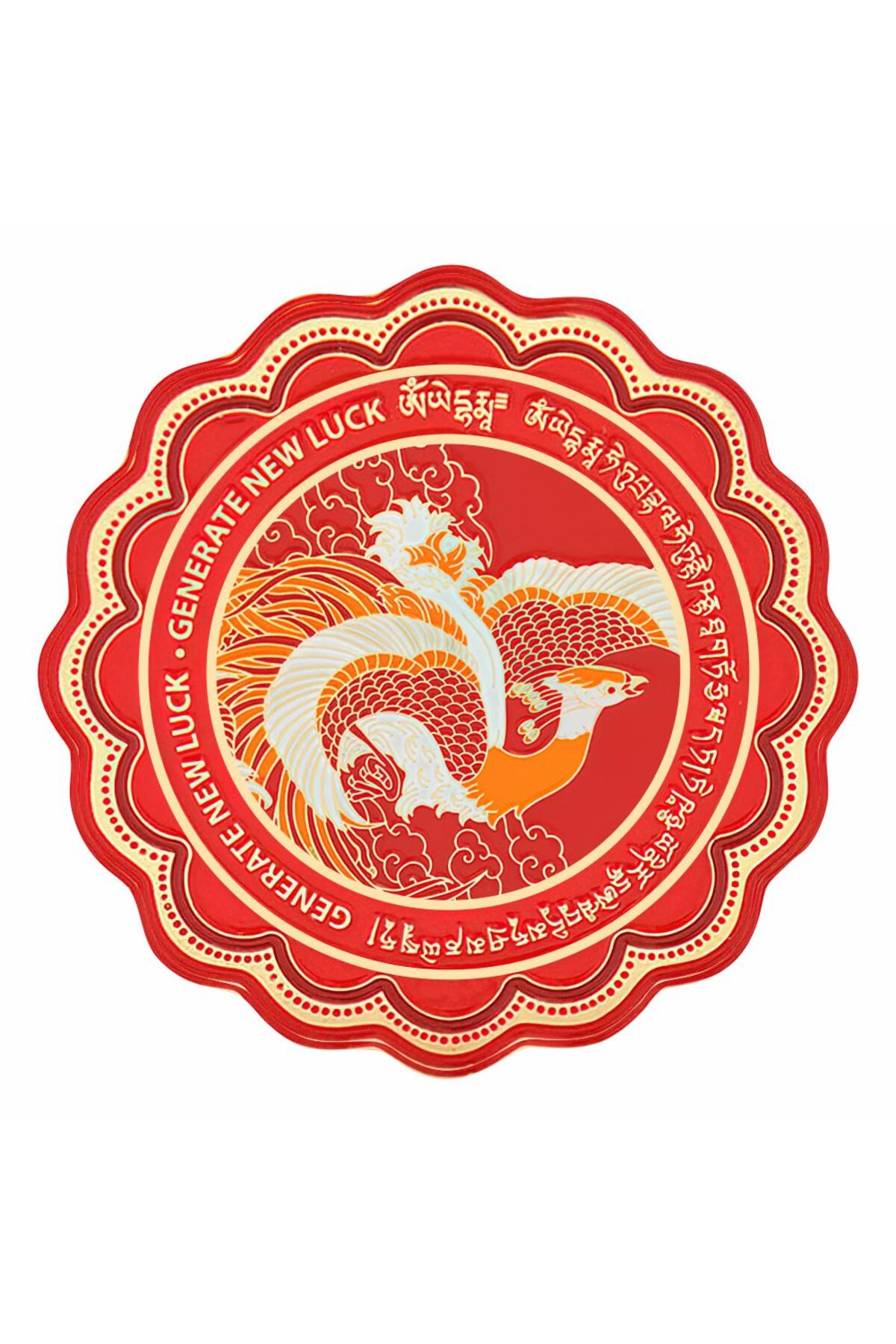 Feng Shui Phoenix sticker for good luck - large- Trendyol