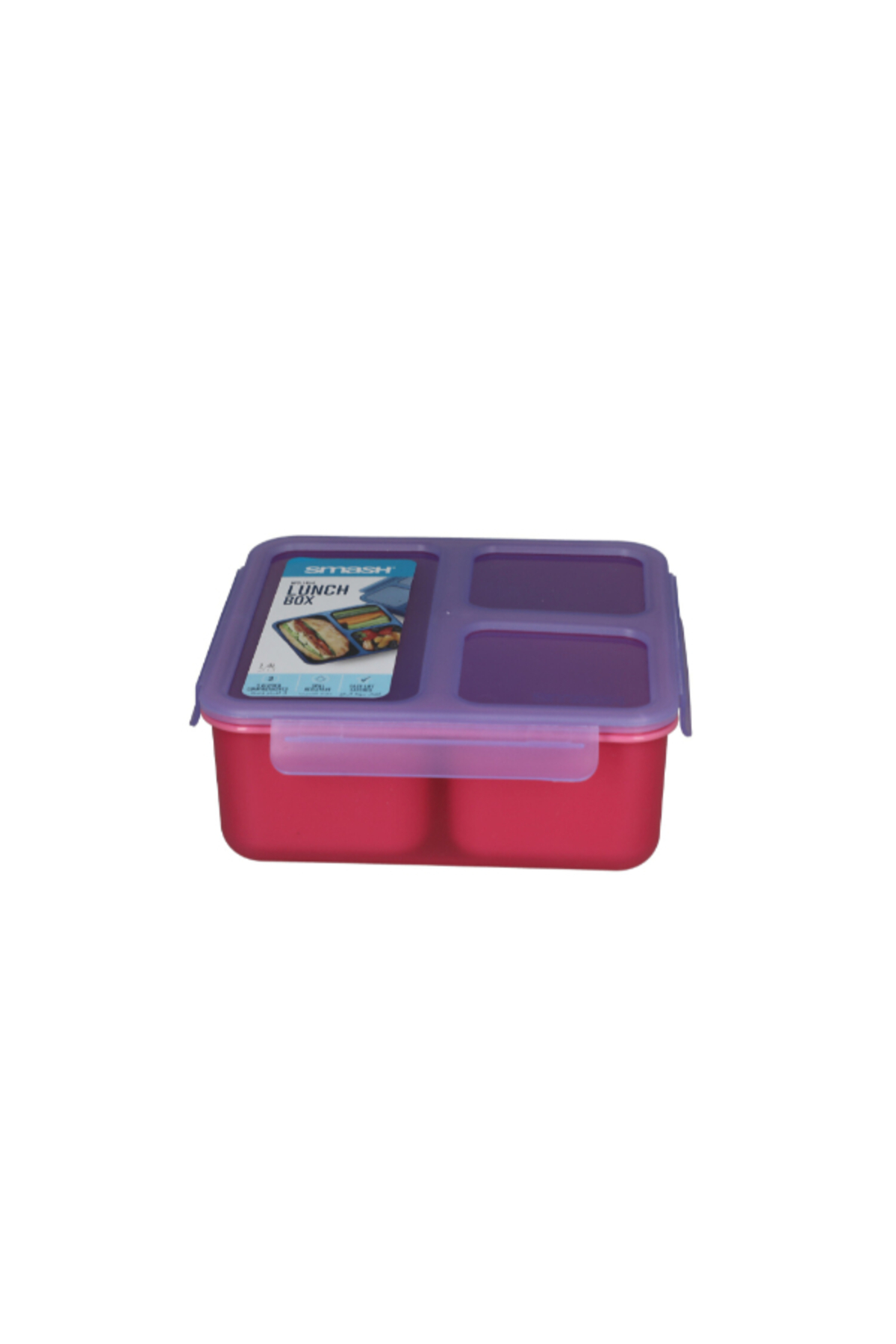 Smash 3-Compartment Bento Lunch Box 1.4 Liter- Trendyol