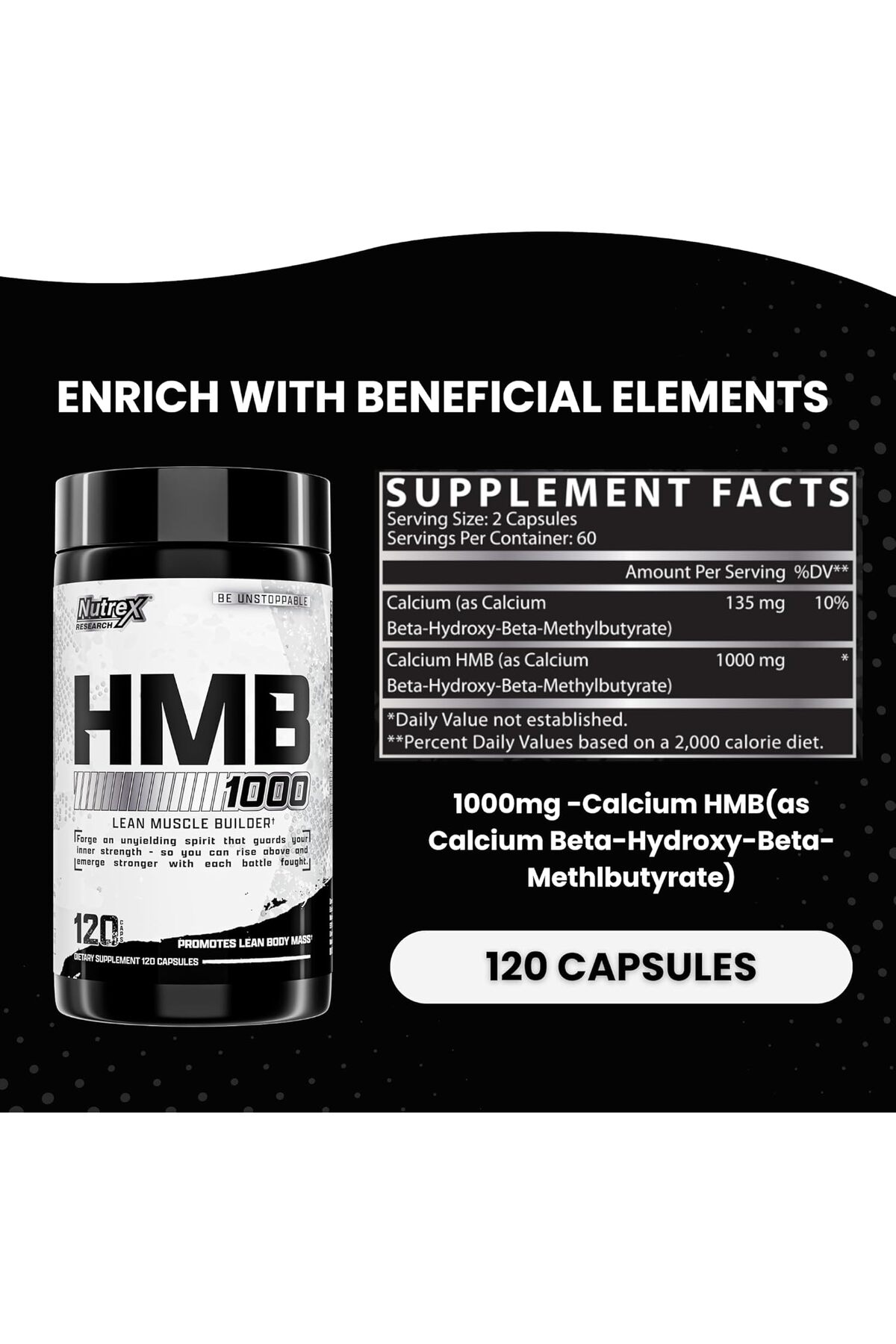 Nutrex Hmb Lean muscle builder 1000 Mg 120 Kapsül - Fiyatı, Yorumları