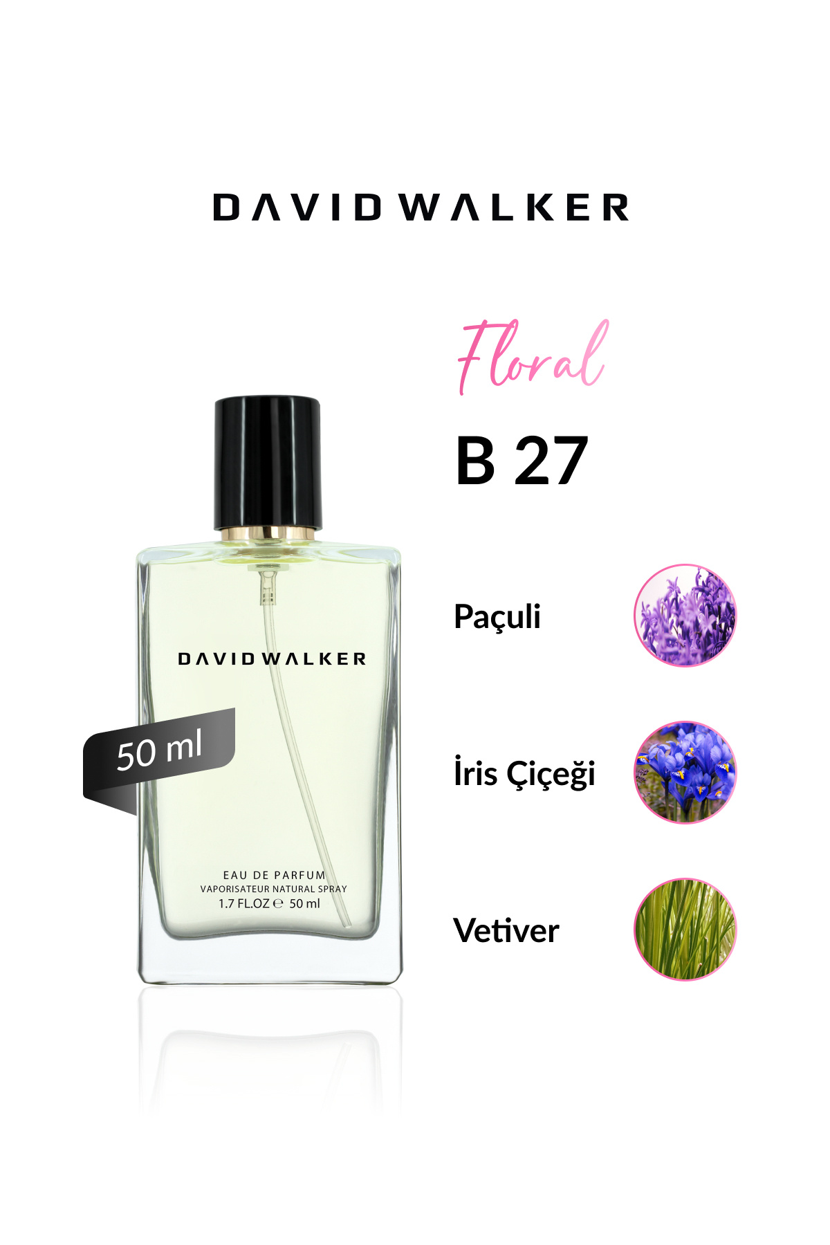 David Walker B27 Parfüm Kadın Slaykur 50 ml Fiyatı - Trendyol