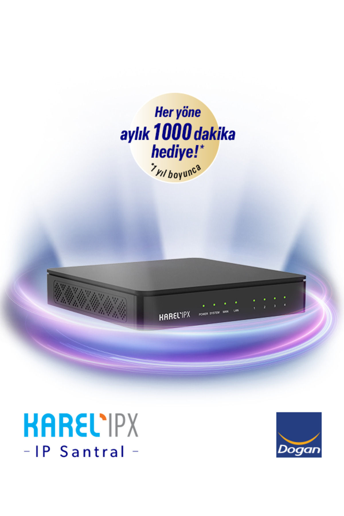 KAREL IPX - IP SANTRAL - 50 Kullanıcı (Yerinde Kurulum Dahil) - Fiyatı, Yorumları