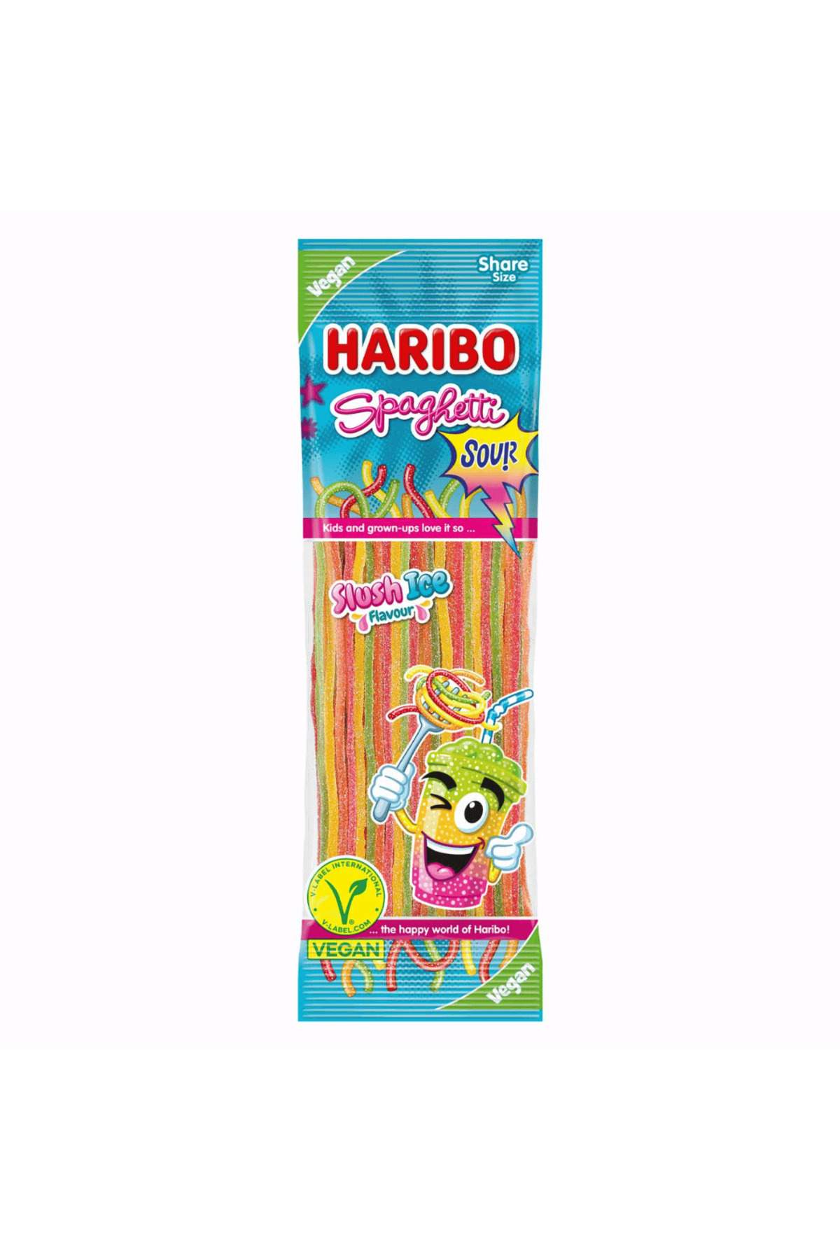 Haribo Spaghetti Sour Slush Ice Flavour 200g - Fiyatı, Yorumları