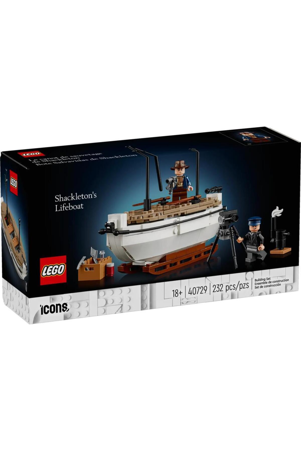 LEGO Icons 40729 Shackleton's Lifeboat - Fiyatı, Yorumları