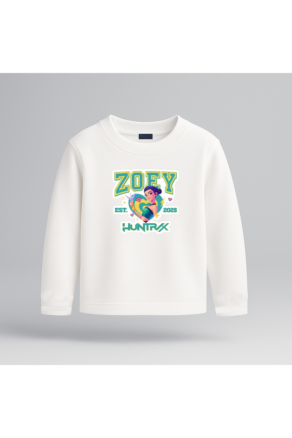 BLITZ ISTANBUL Kpop Demon Hunters Hunterix Zoey Дългоръкава блуза с ...