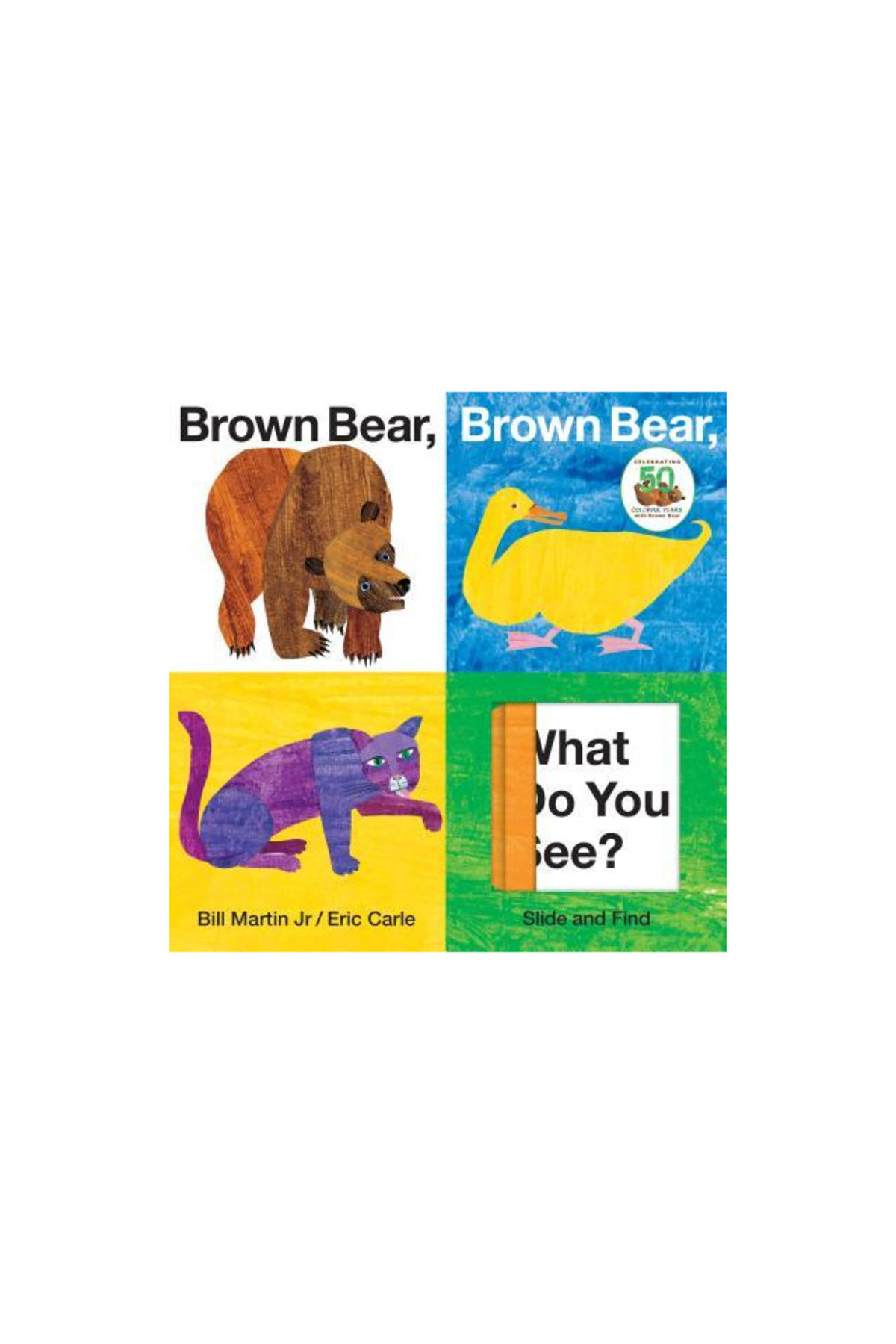 Priddy Books Brown Bear, Brown Bear, What Do You See? Slide and Find ...