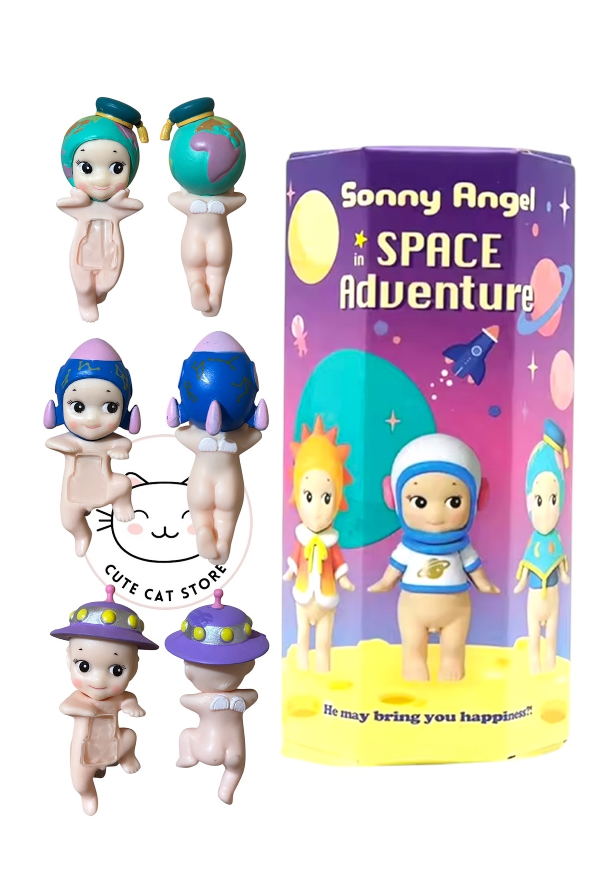 ANGELSS JEWELLERY Sonny Angel Space Adventure Series Mini Figür ...