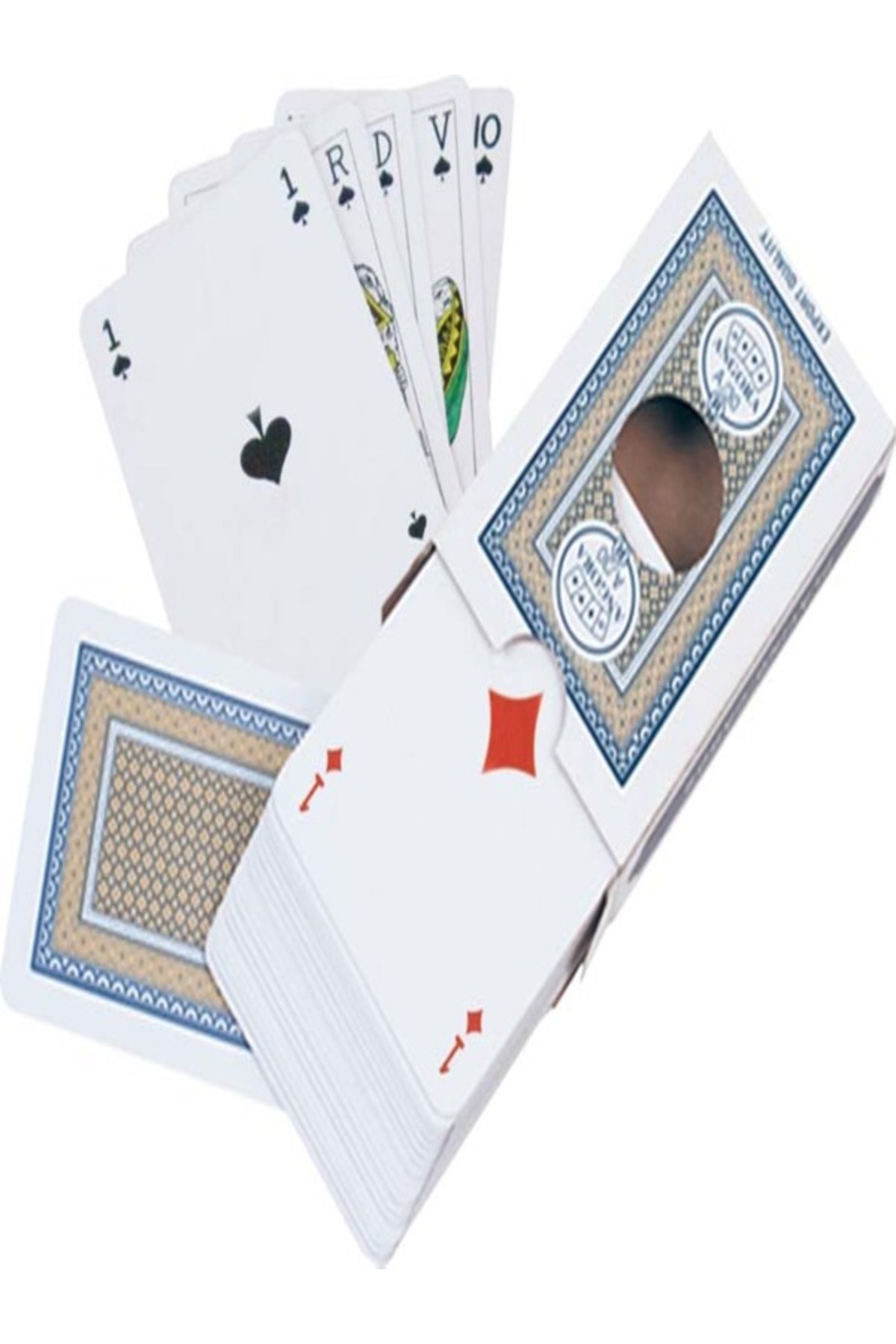 BULDUK Oyun Kağıdı İskambil Kağıdı 52 Pişti Kağıdı Poker Batak Tek ...