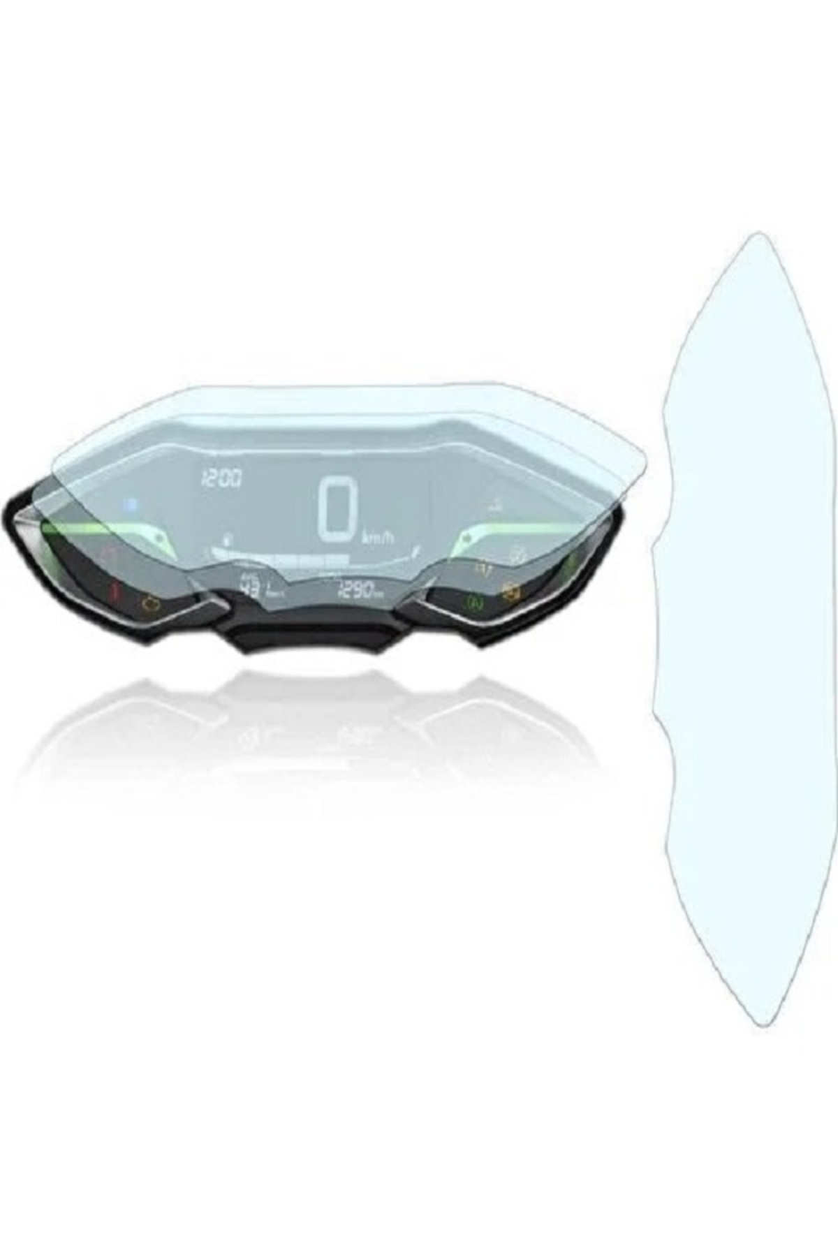 GLASOR Honda Pcx 2021-2024 Gösterge Panel Uyumlu 9h Nano Ekran Koruyucu ...