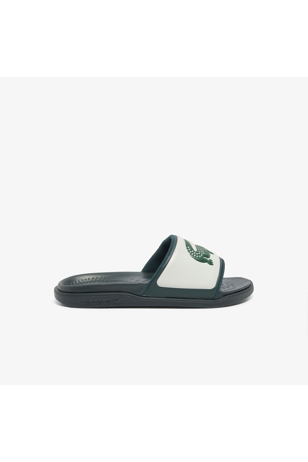 Lacoste Serve Slide Dual Men's Green Slippers- Trendyol