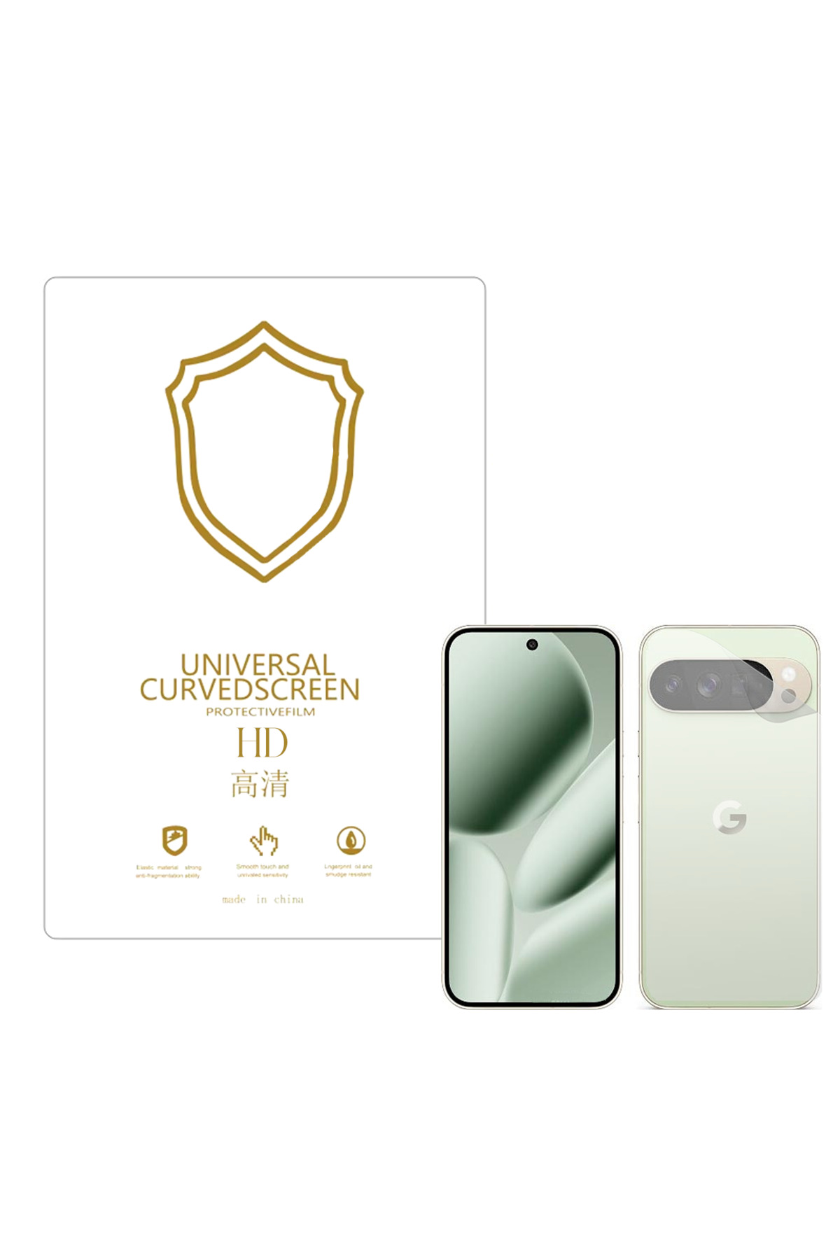 Microcase Google Pixel 10 Pro XL ile Uyumlu Full Tpu Nano Arka Ekran ...