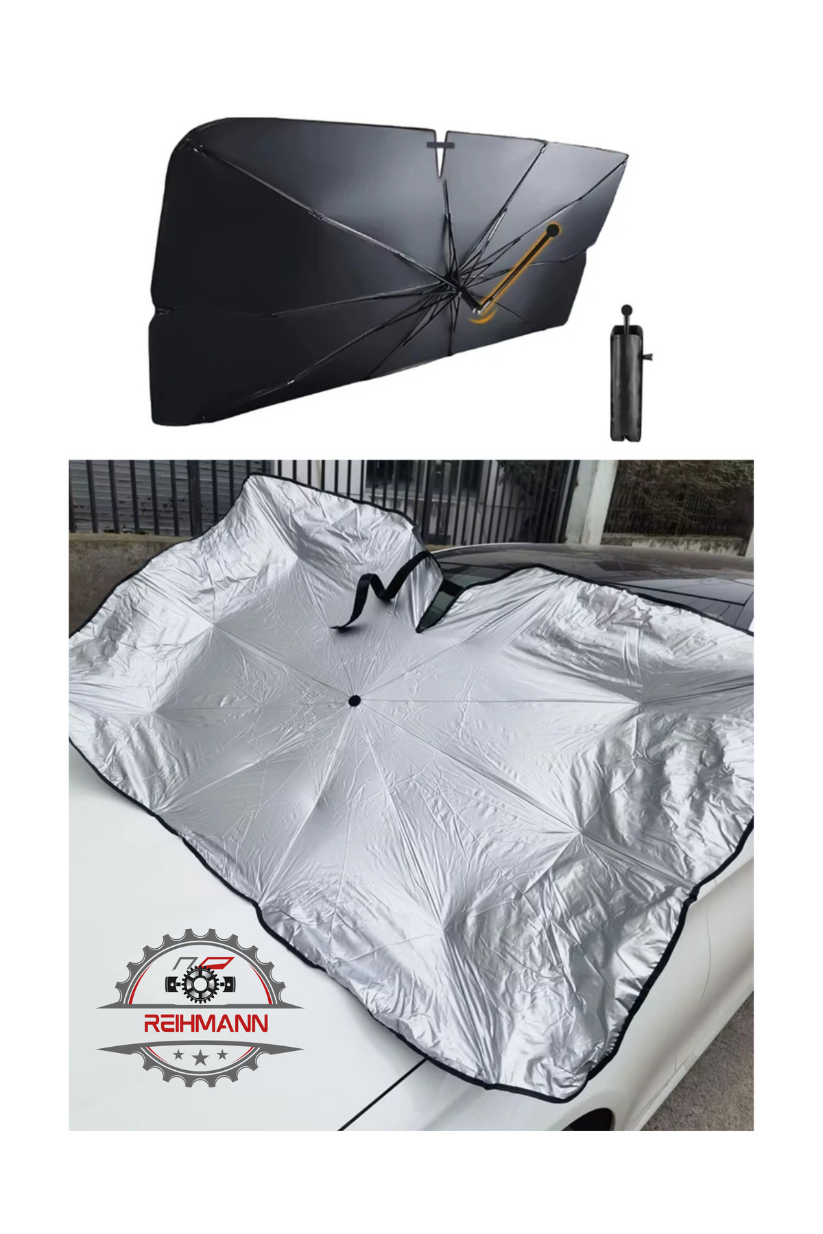 REIHMANN Ssangyong Torres Evx 2024-2025 Car Sun Visor Umbrella Bendable ...