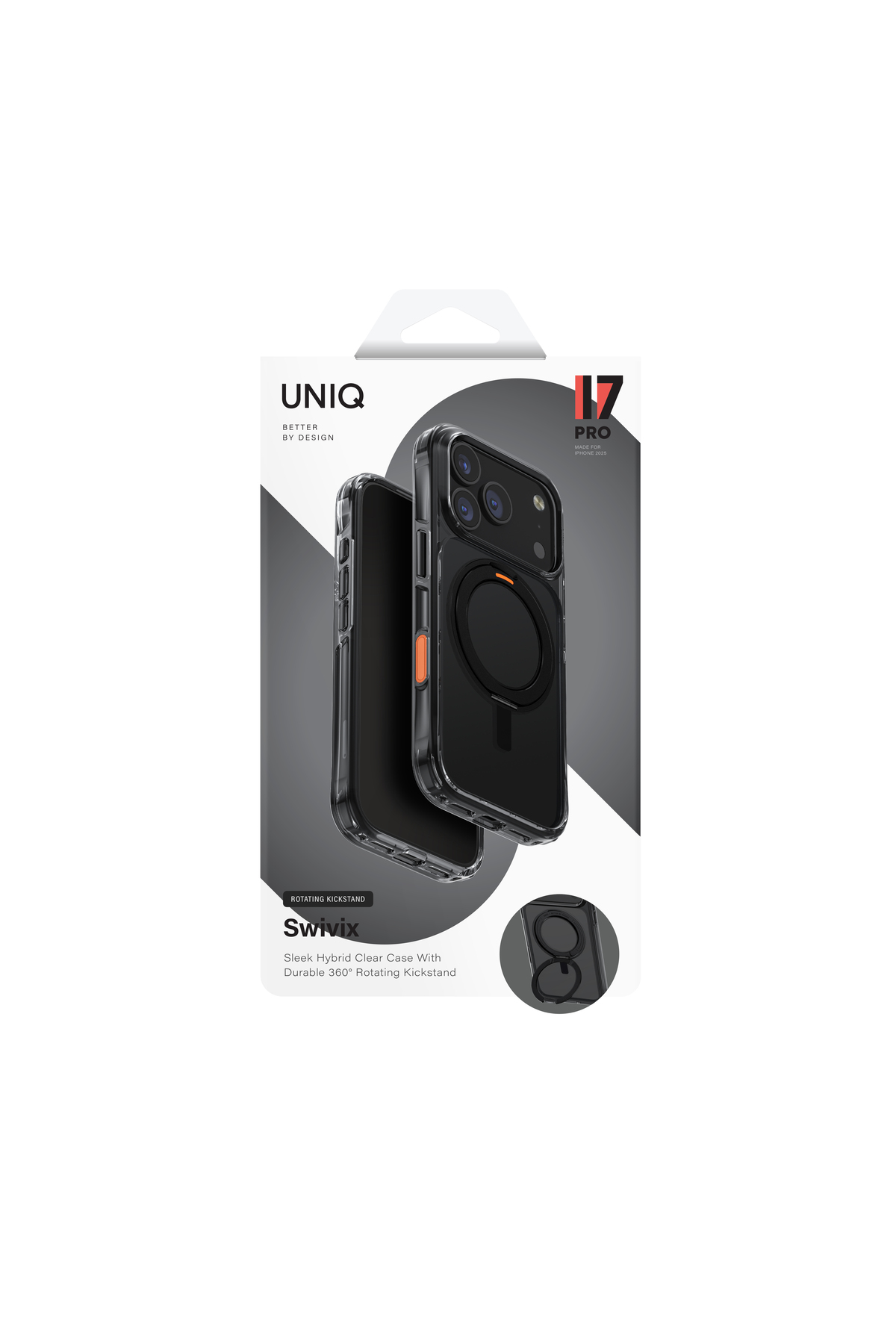 UNIQ Better By Design iPhone 17 Pro Case Swivix Protective Premium ...