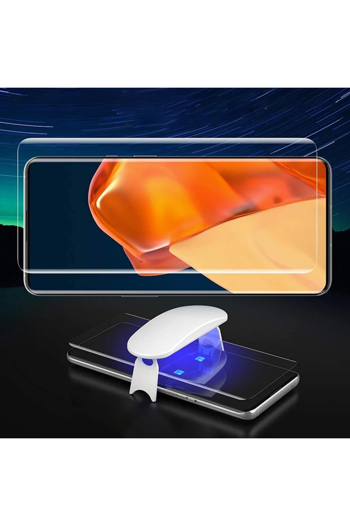 Optim Solution Matte UV protection film for Hyundai E553, Hydrogel with ...