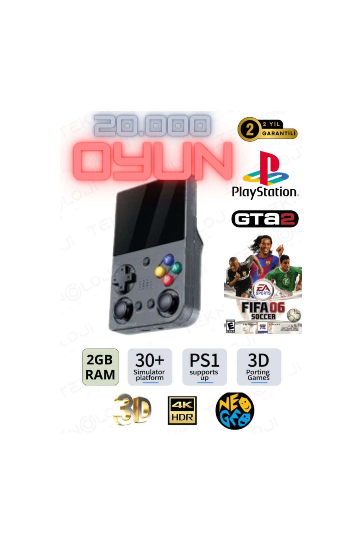SepetBudur El Atarisi 3.5 UltraHd Ekran Gamepad Retro Atari PSP/PS1 ...