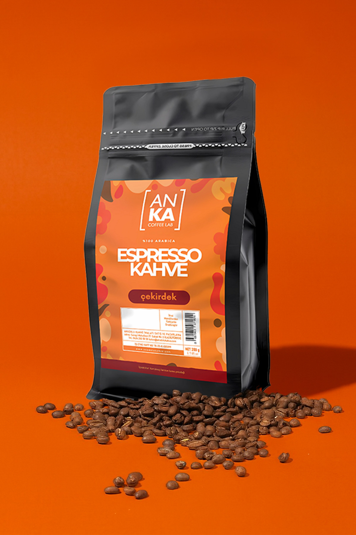 Anka Coffee Lab Espresso Ho.Re.Ca. Selection Çekirdek Kahve 1000 g ...