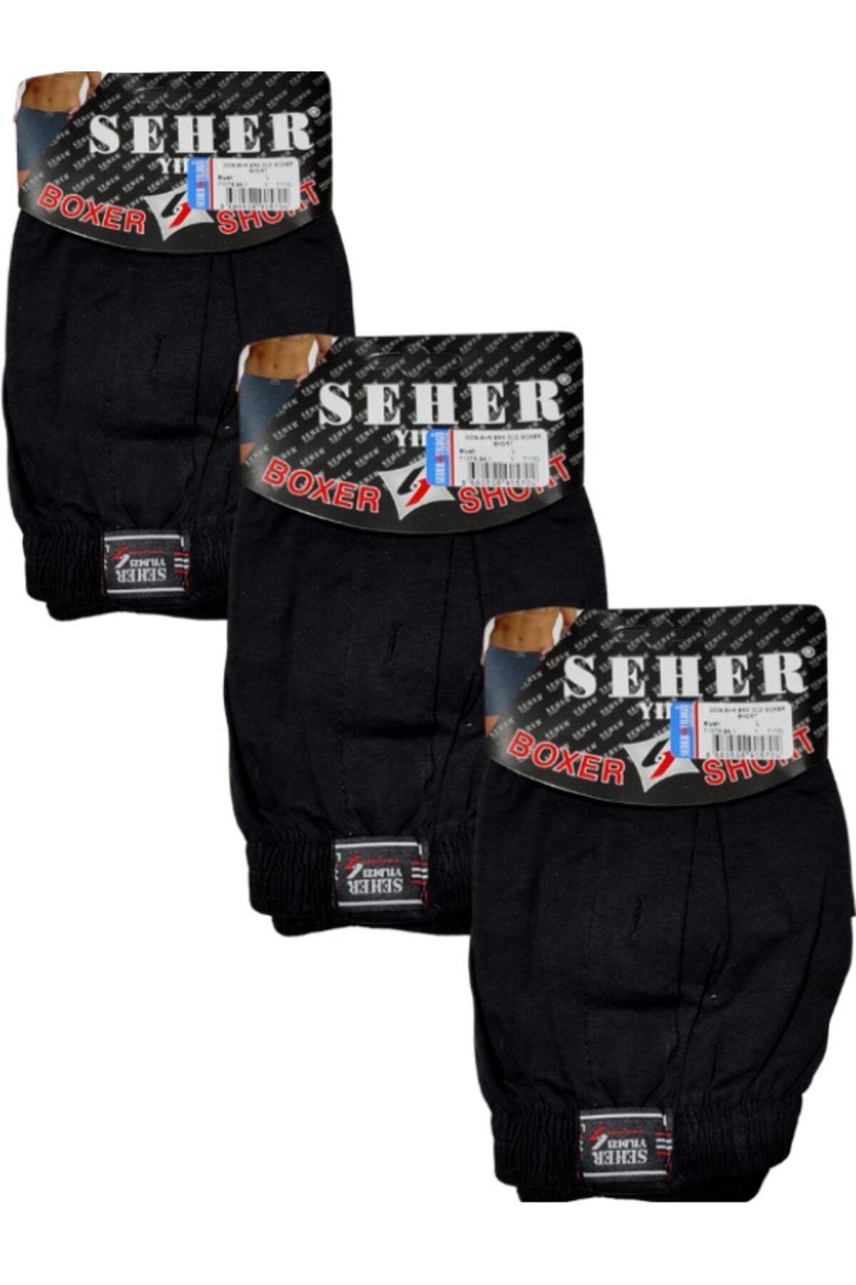 KEYAL Seher 3'lü Erkek Penye Boxer - Fiyatı, Yorumları