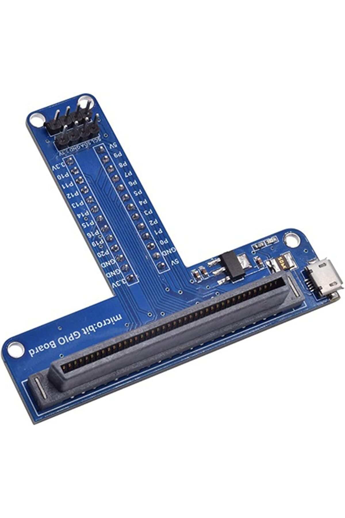 Mialle T-type extension adapter for microbit breadboard python graphical programming interface ...