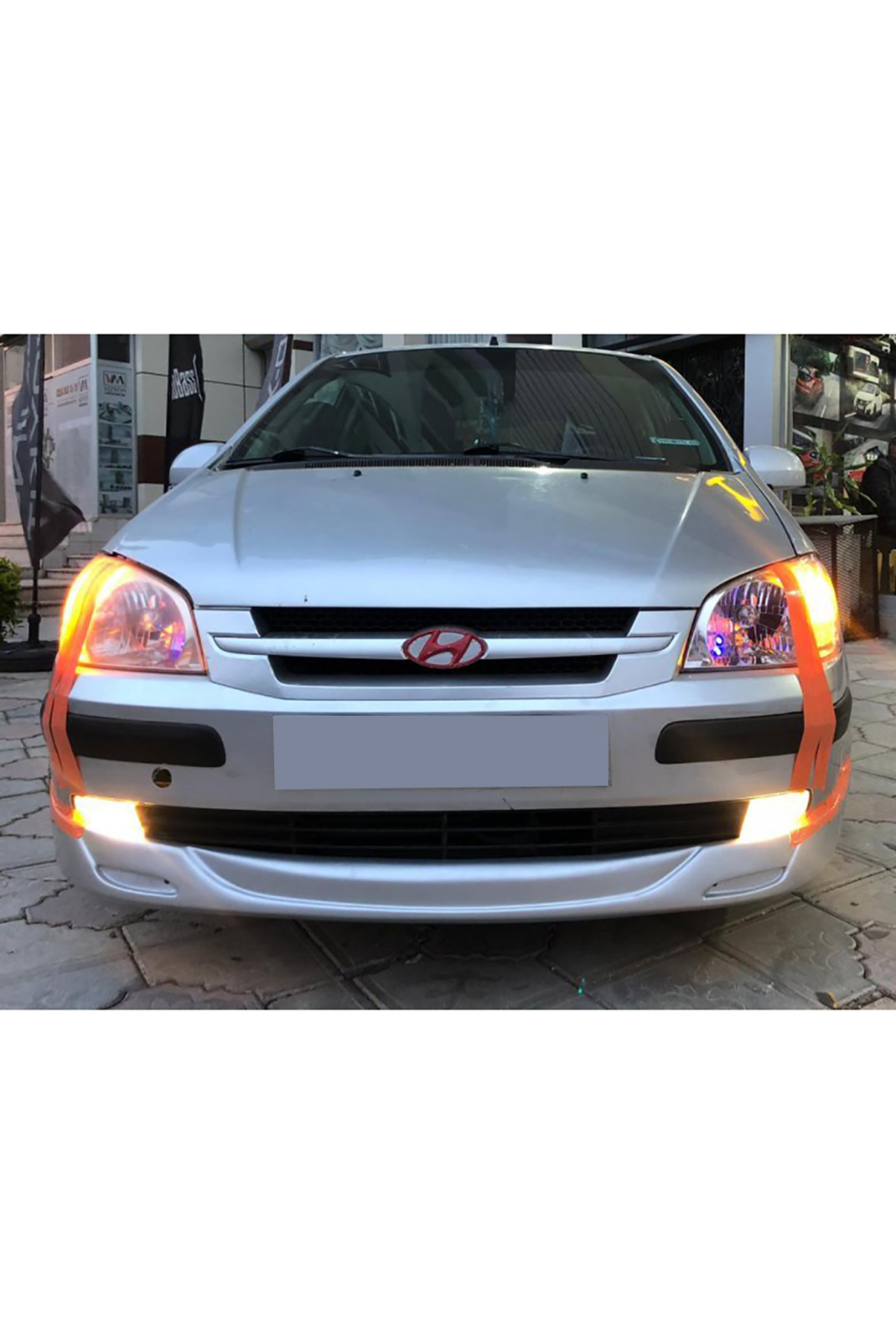 AkmTuning Hyundai Getz Ön Ek Ön Karlık Plastik Mat Siyah - Fiyatı ...