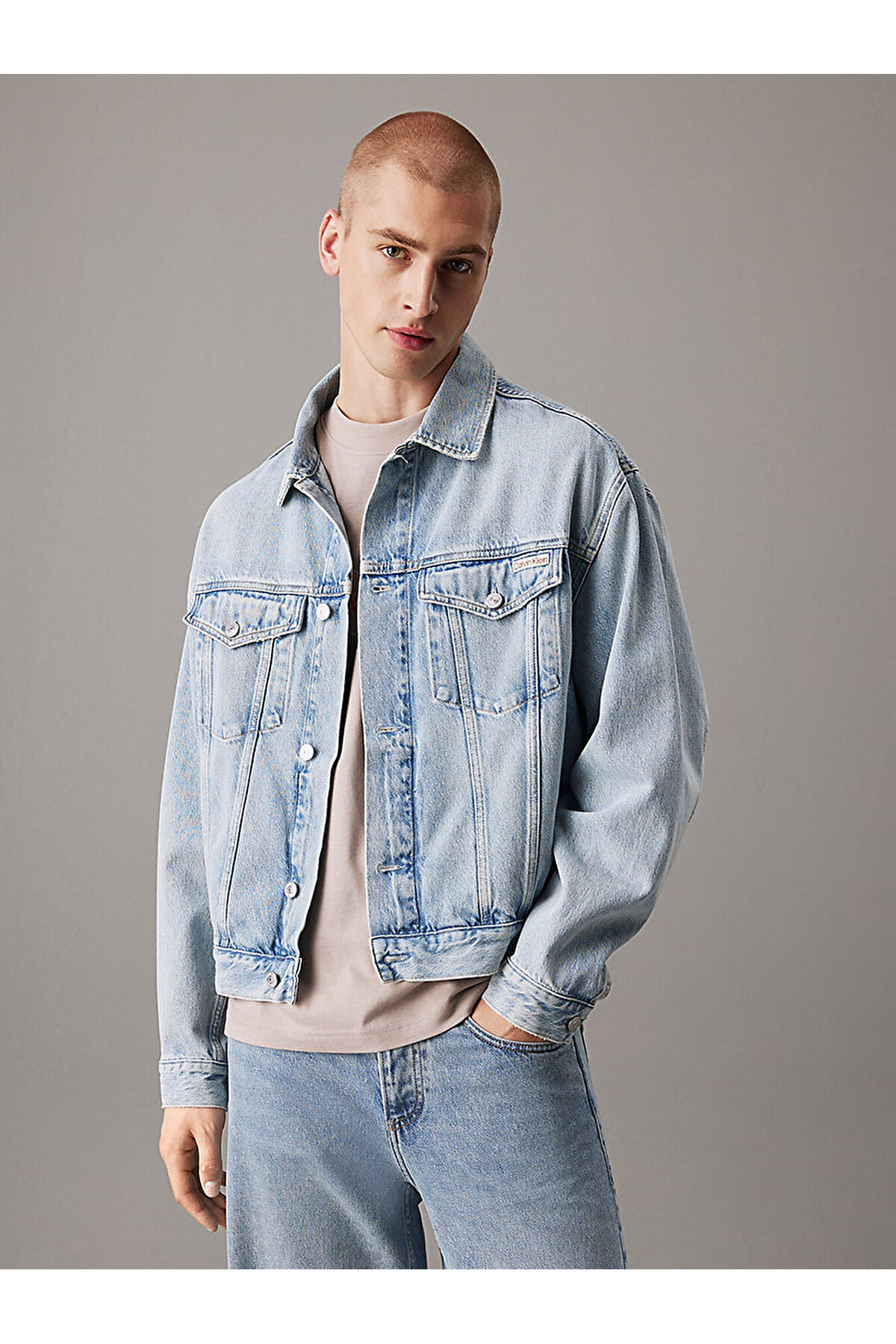 Calvin Klein Erkek Relaxed Denim Ceket - Fiyatı, Yorumları