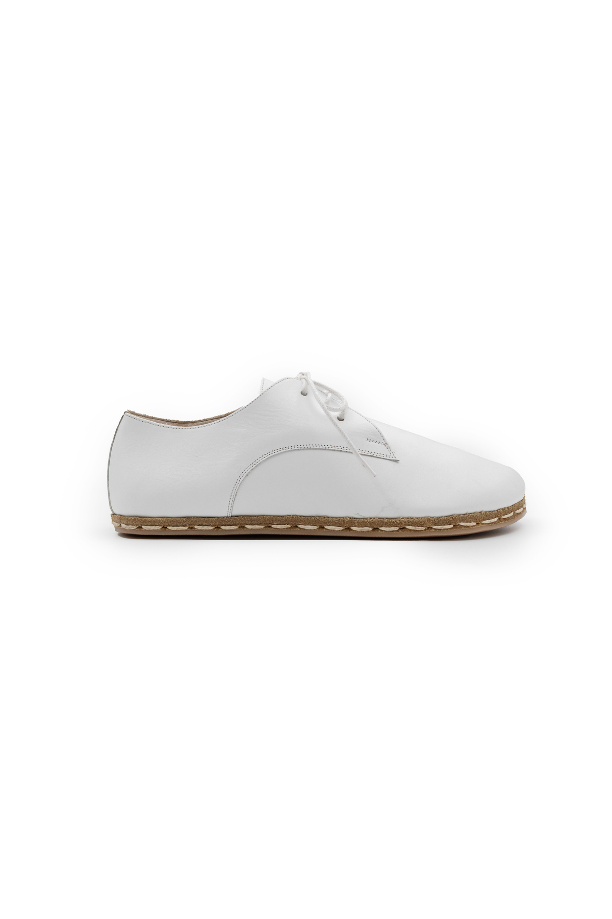 Anka's Atelier Anka’s Yalın Bodrum White Kadın Oxford Barefoot Ayakkabı ...
