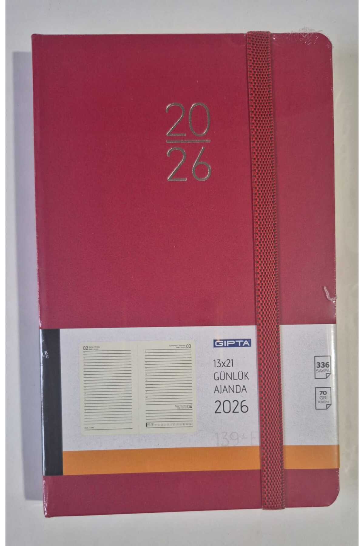 Gıpta 2026 ajanda 13x21 Günlük Ajanda 139-ERK - Fiyatı, Yorumları