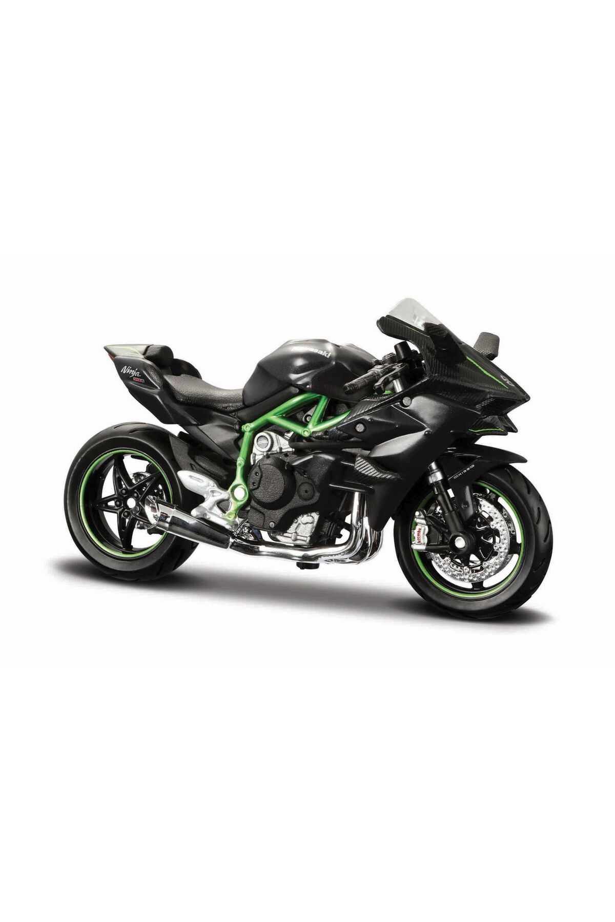 Maisto METAL MOTORCYCLE WITH STAND SPECIAL EDITION KAWASAKI NINJA H2R 1 ...