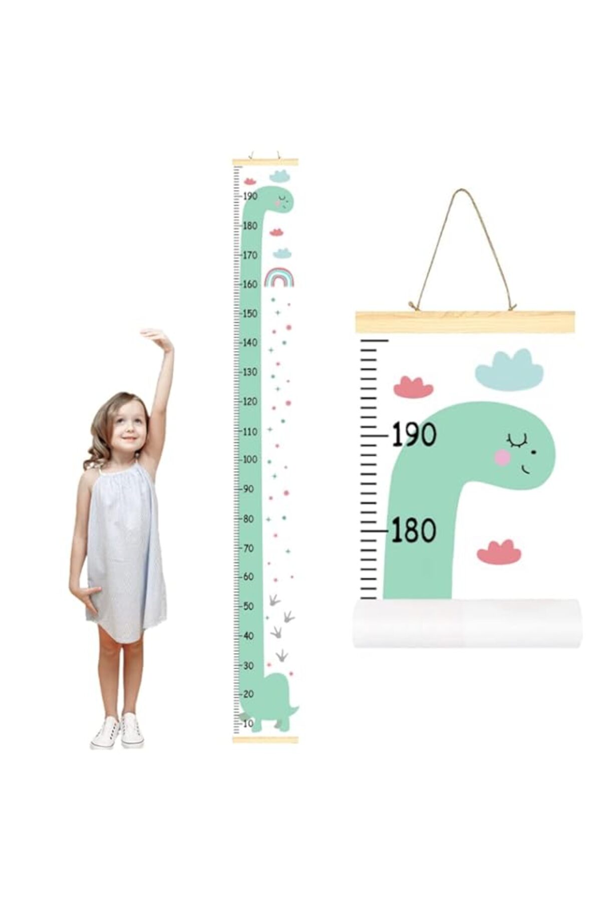 Generic HomeChi Height Chart for Kids, Rule of Height Graph of Canvas ...