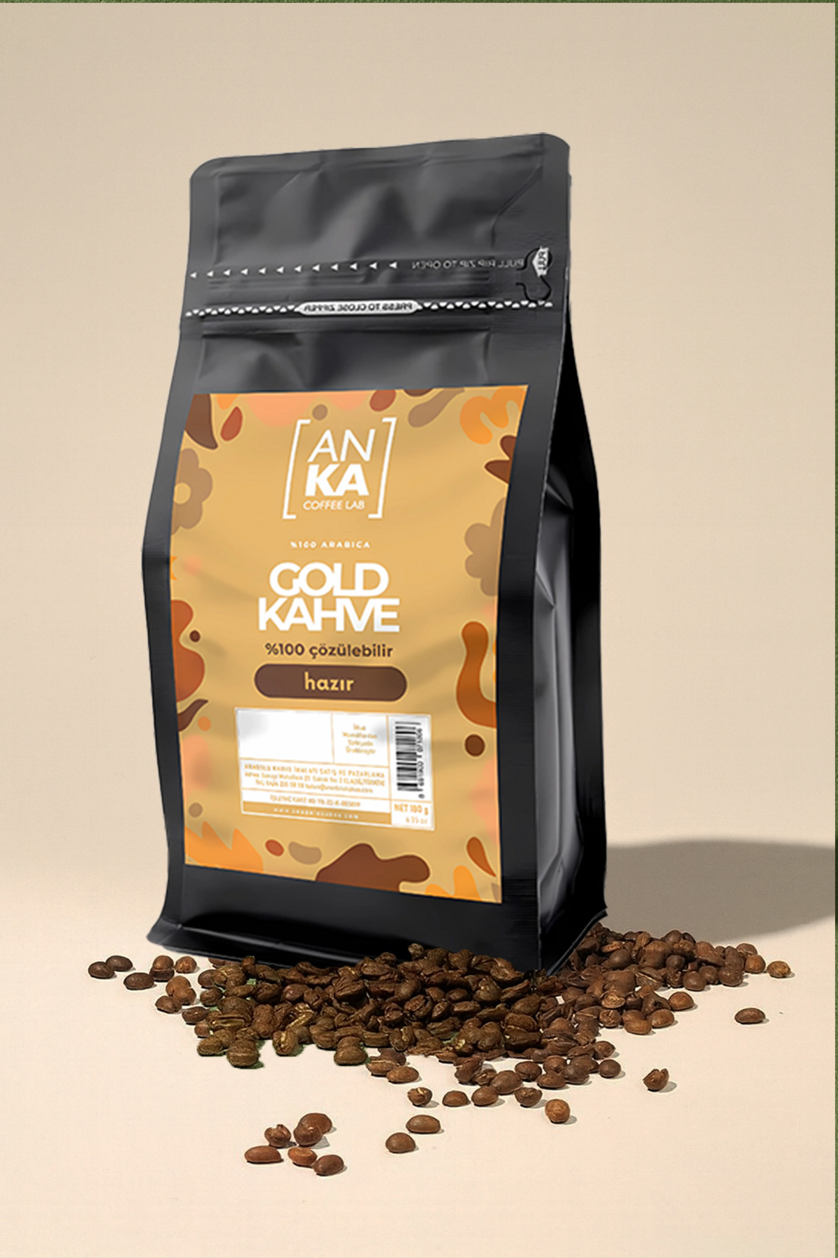 Anka Coffee Lab Çözülebilir Hazır Gold Instant Kahve 180g - Fiyatı ...