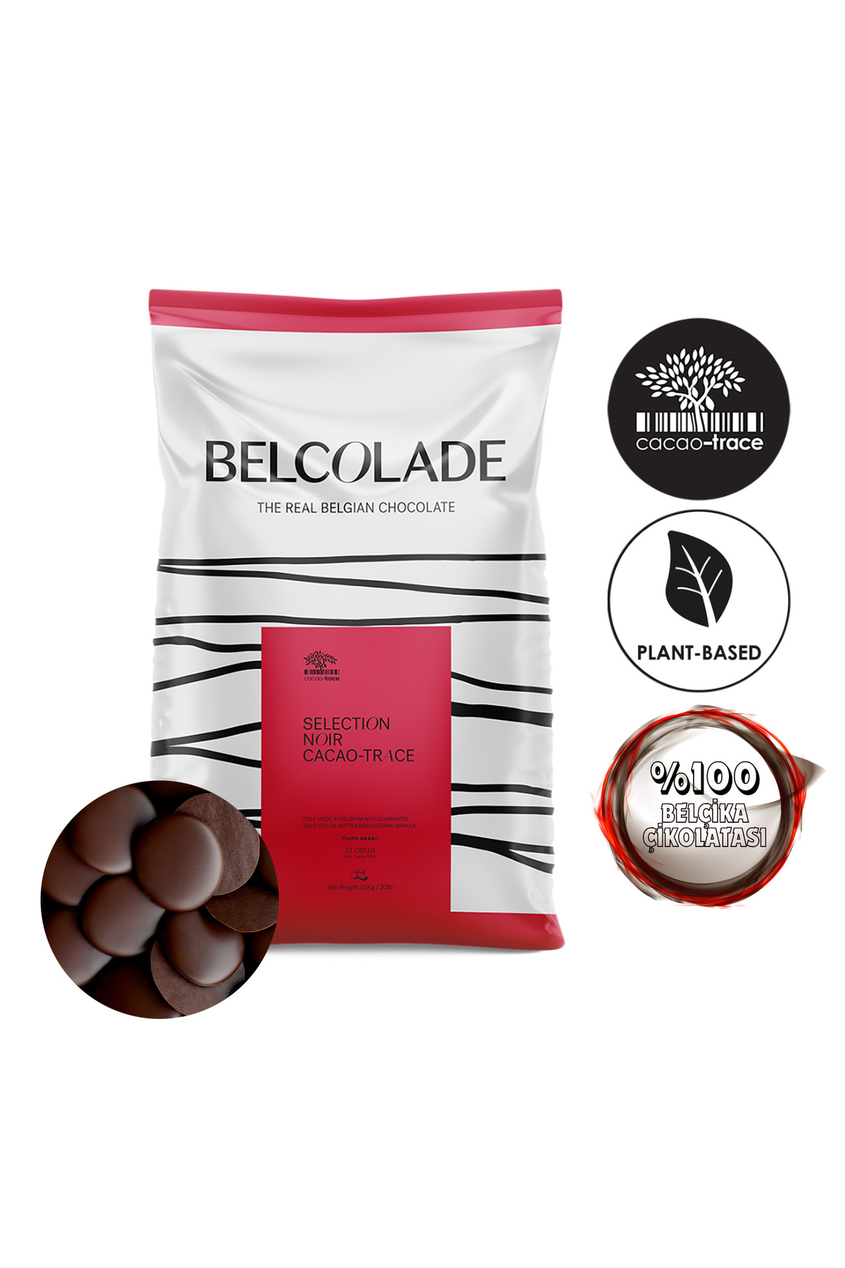 PURATOS Belcolade Drops Bitter 15 KG - Fiyatı, Yorumları