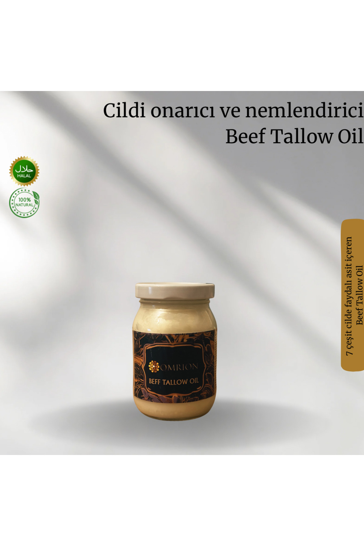 omrion İç Yağı (Beef Tallow Oil) 150GR - Fiyatı, Yorumları