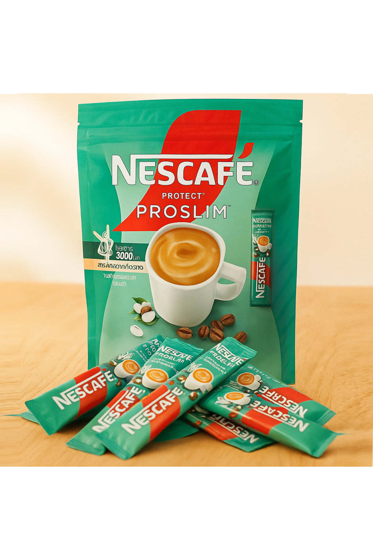 NESCAFÉ Nescafe Protec Pro Slim Ready-to-Drink Coffee Powder 17 Sachets ...