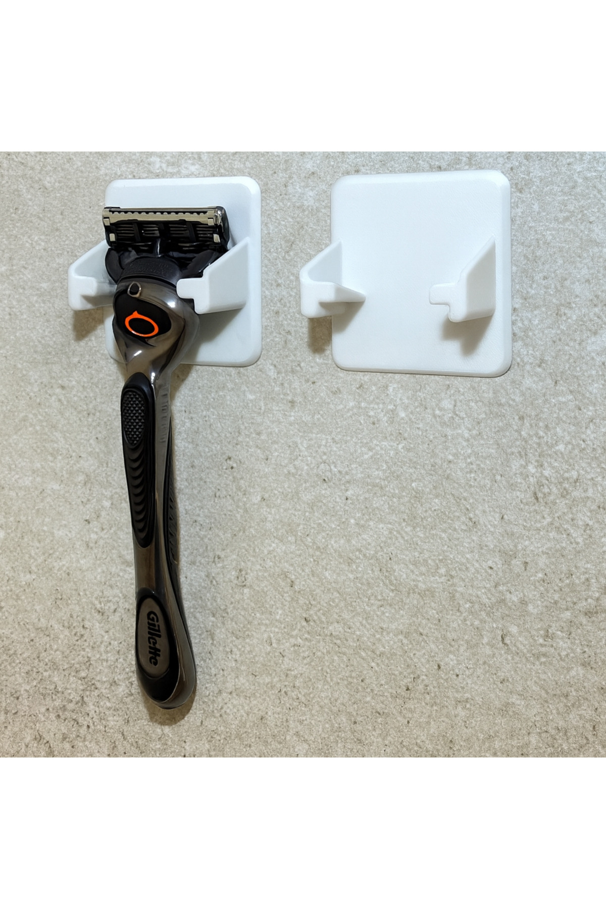 SORA DESIGN 2'li Duvar Tipi Jilet ve Tıraş Bıçağı Askısı - Banyo ...