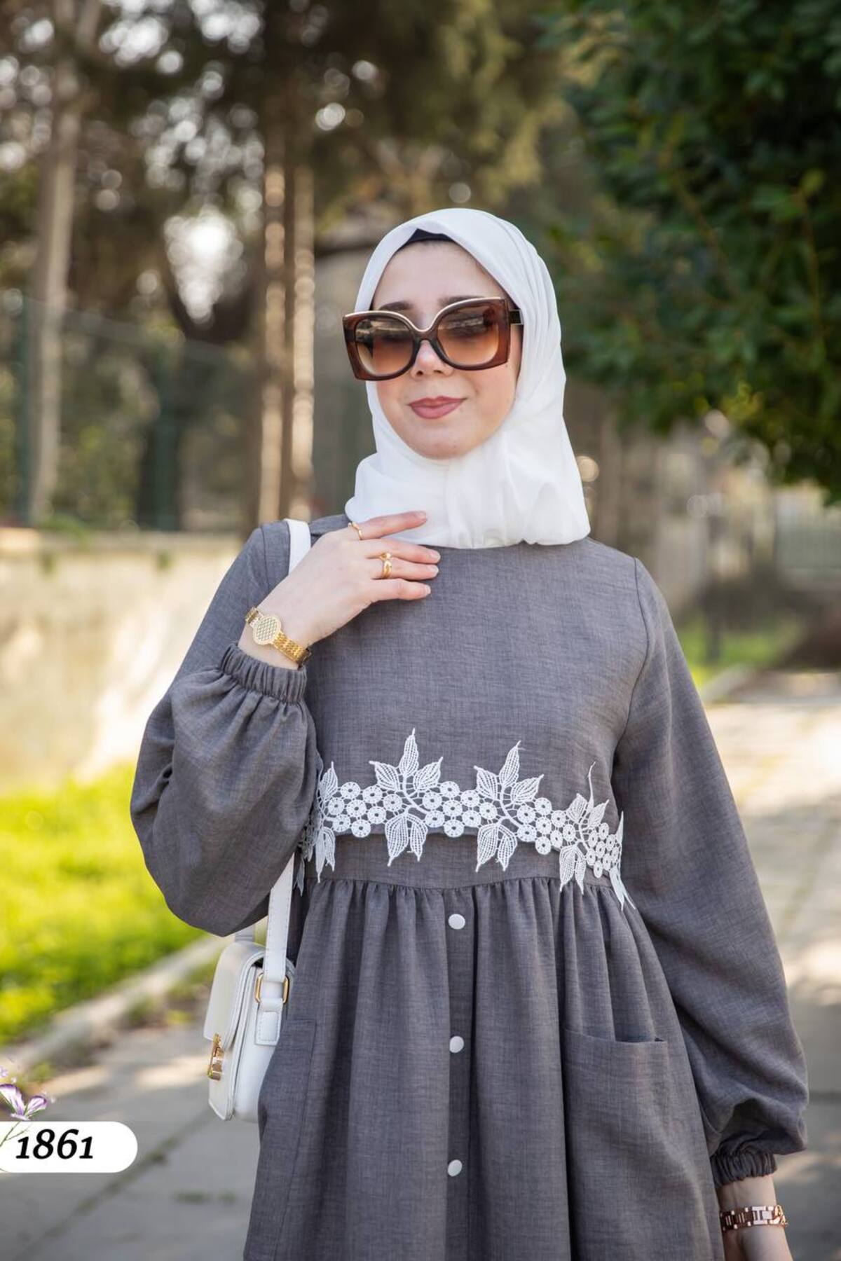Hejab Fashion Women's dress for veiled women (Turkish)- Trendyol