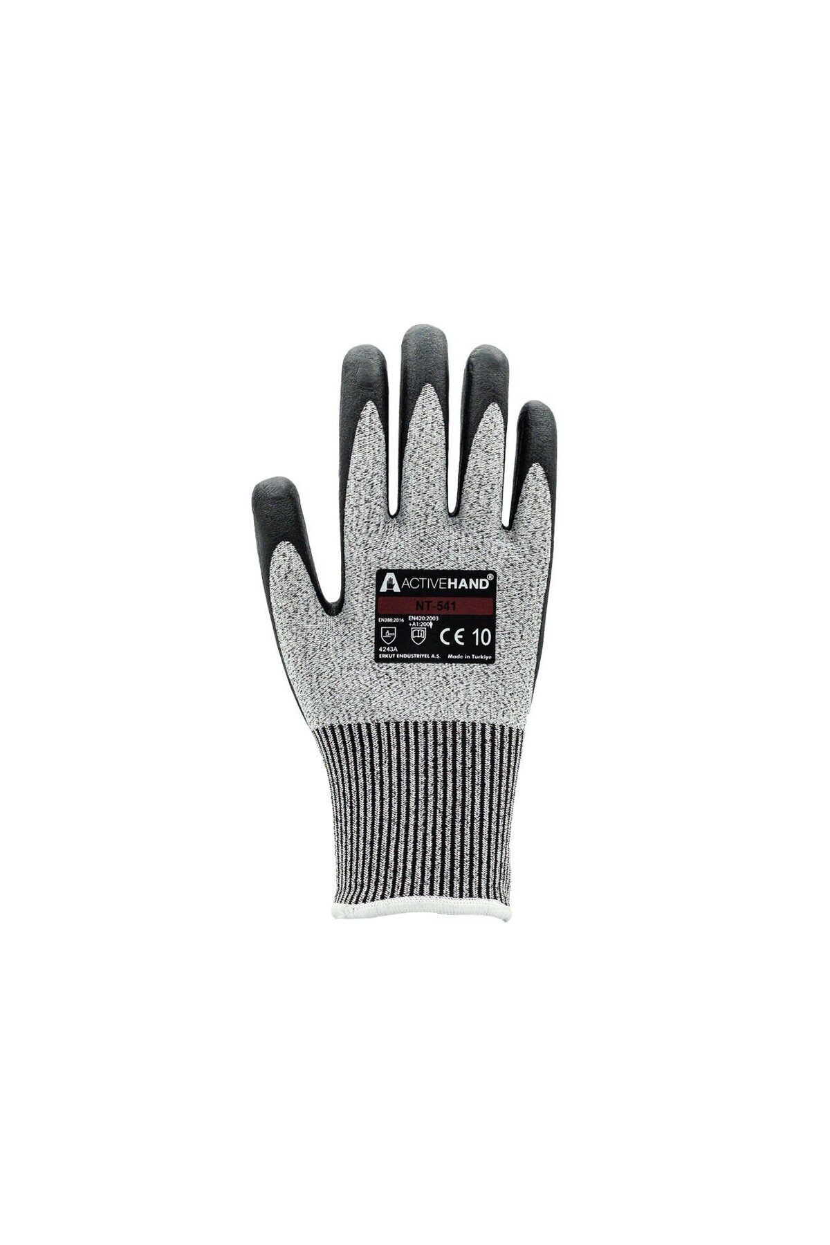ACTIVEHAND Nt 541 Gr/Sy No:8 Foam Nitrile Coated Polyester Cut ...
