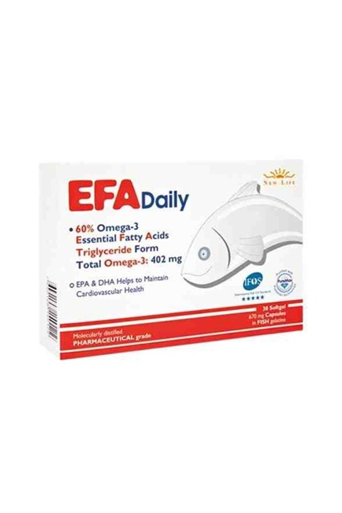 New Life EFA Daily 30 Kapsül - Fiyatı, Yorumları