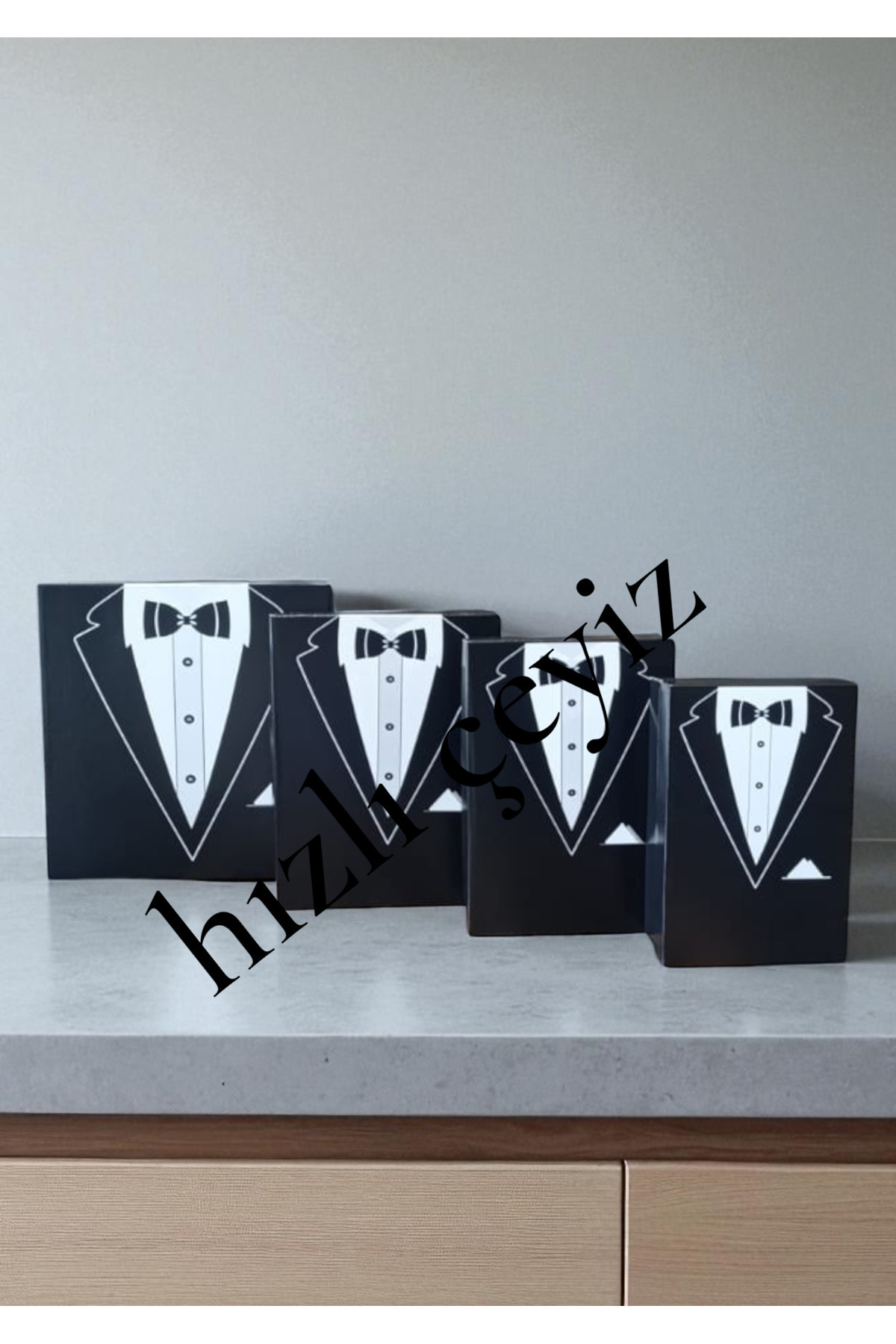 Genel Markalar Çeyiz Sandığı Gelin Damat Bohça Kutusu Kolisi 4lü 0122 ...