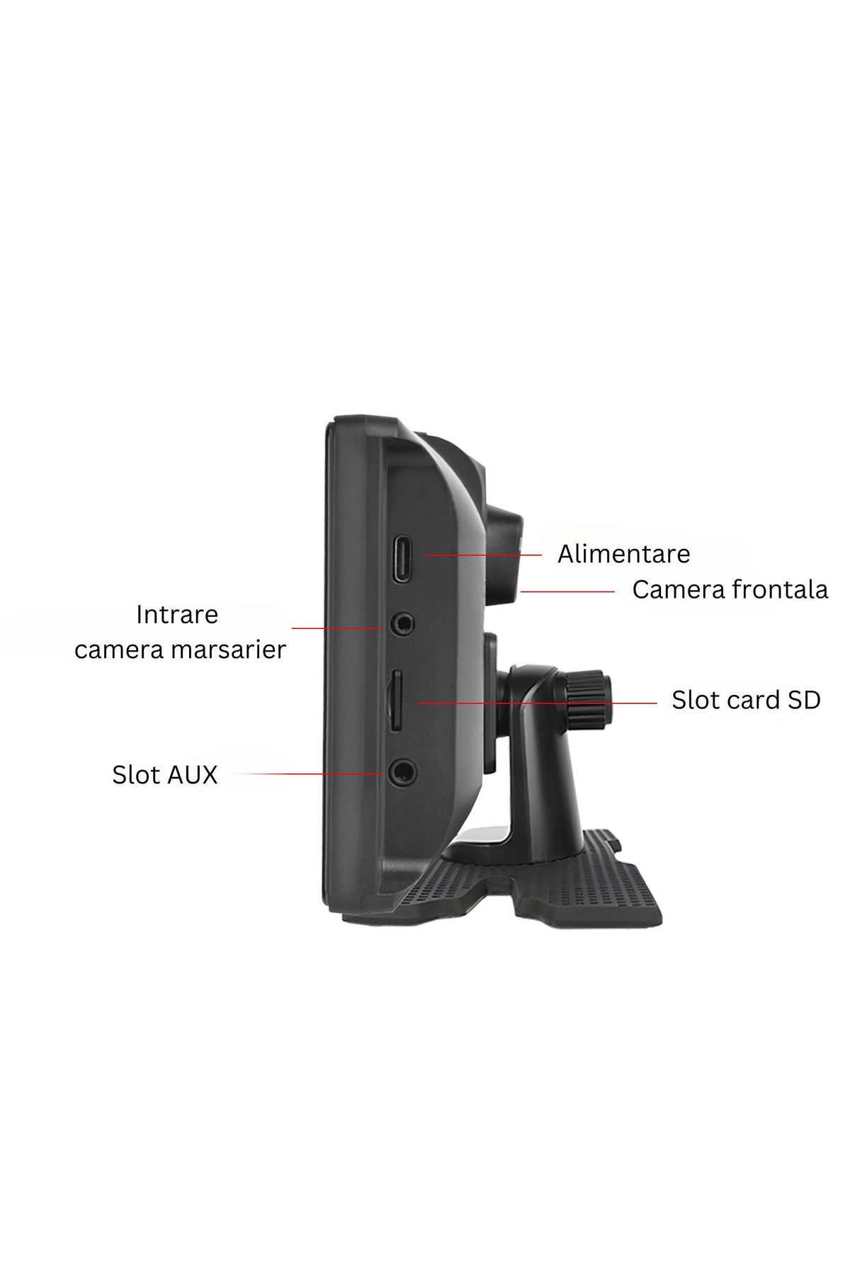 MaxTech Navigatie Auto GPS Portabila Wireless Carplay & Android MaxTech ...