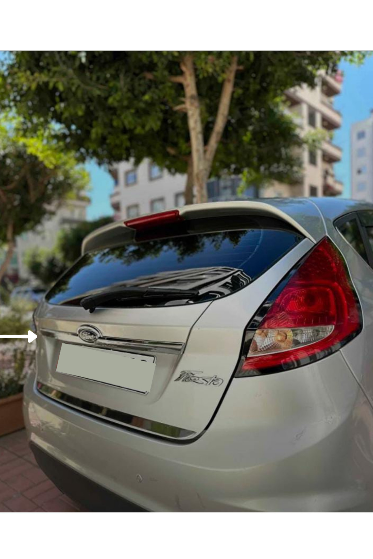 ACK Dizayn FORD FİESTA 2009-2017 BAGAJ ÇITASI A+ PASLANMAZ ÇELİK ...