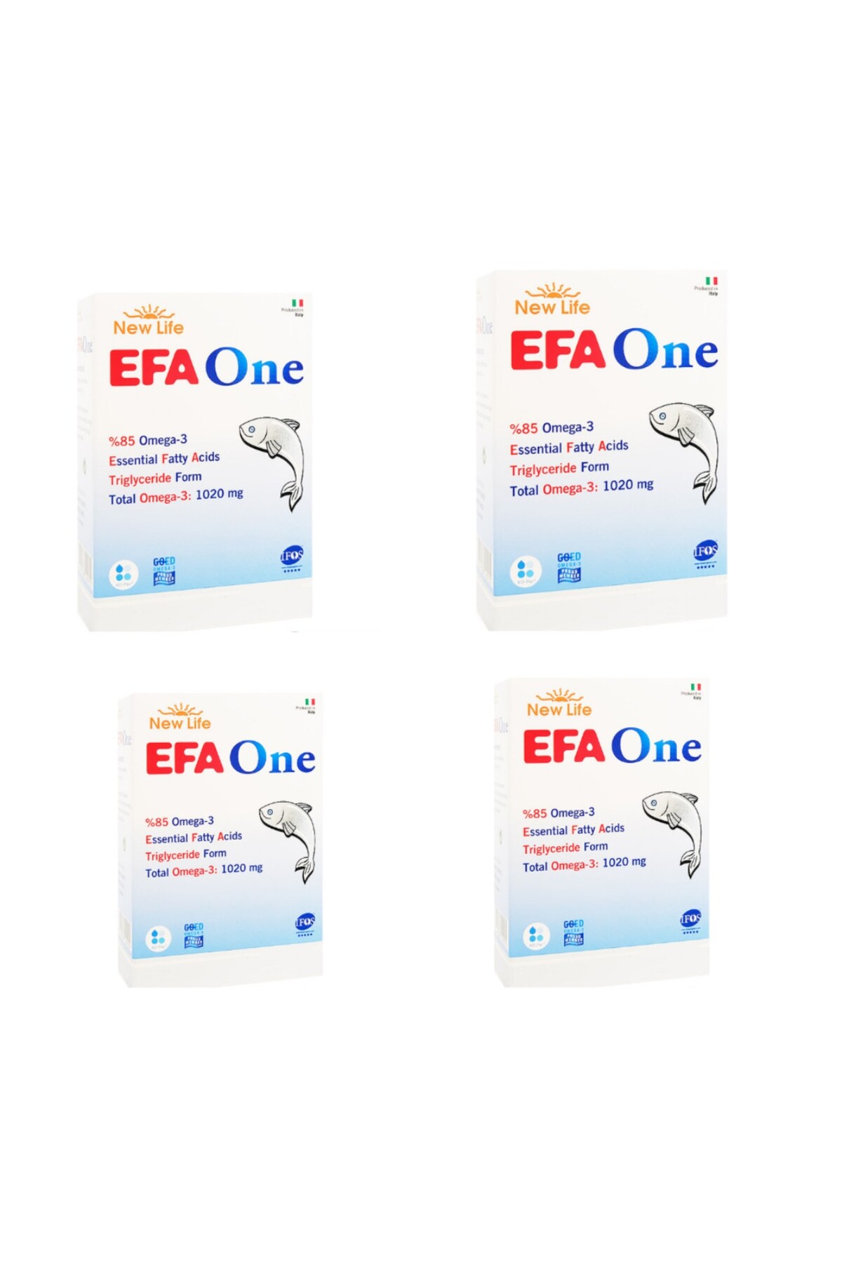 New Life Efa One Omega-3 45 Kapsül 4 Adet - Fiyatı, Yorumları
